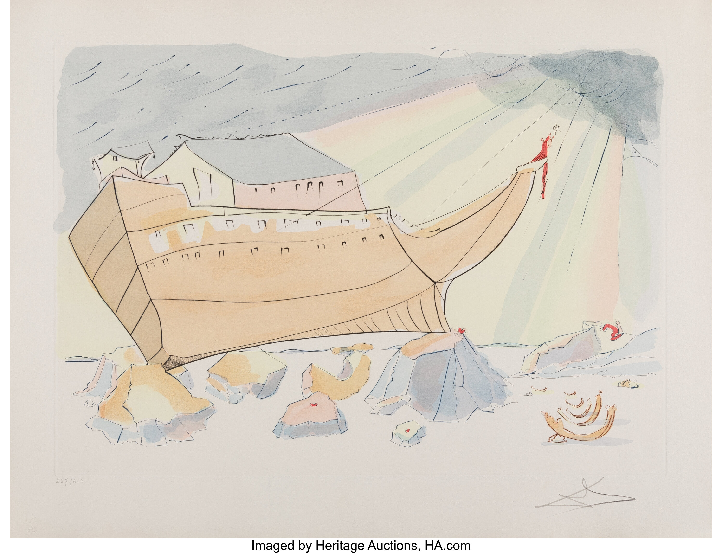 Salvador Dalí (1904-1989). Our Historical Heritage (complete | Lot ...