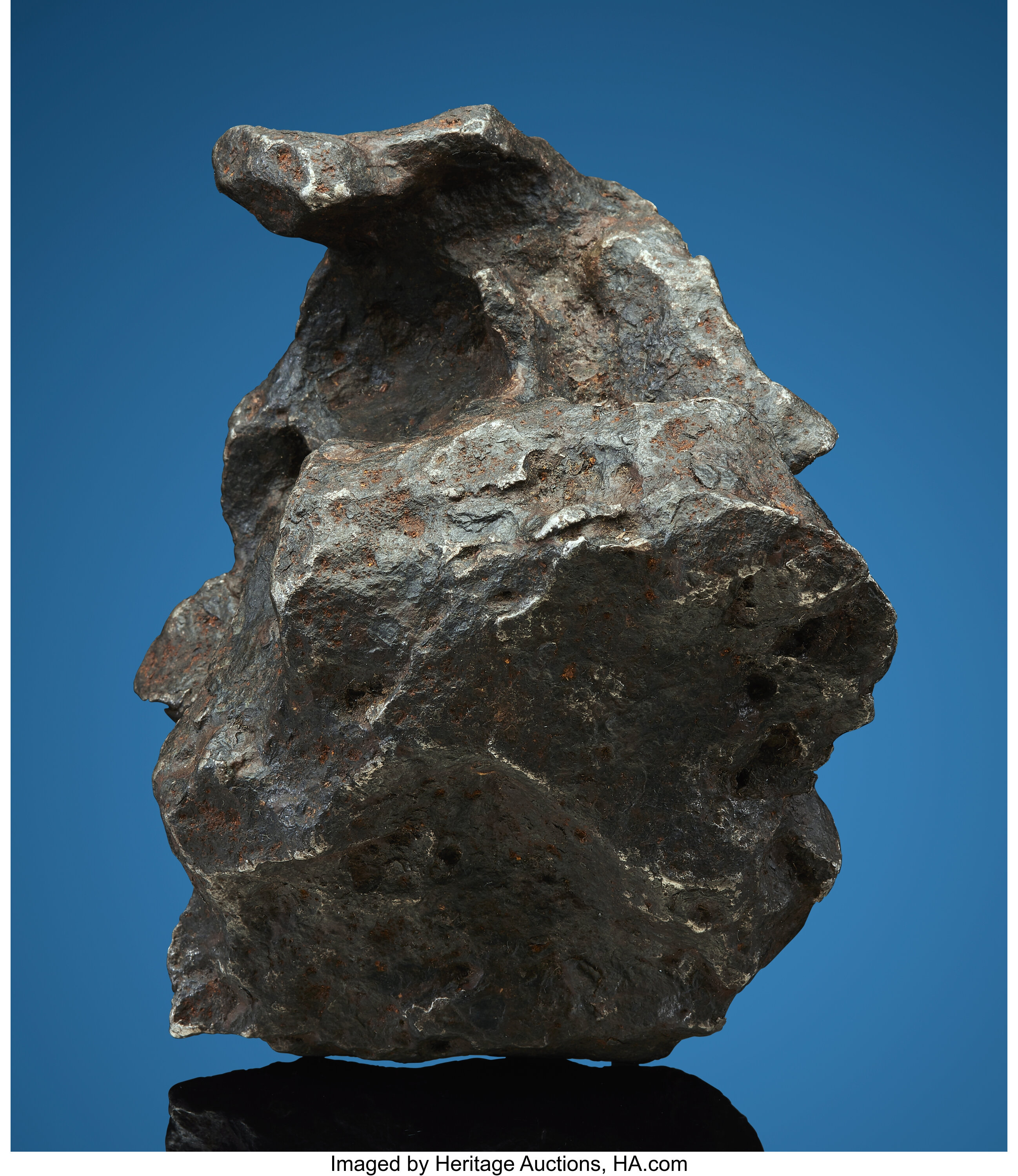 Campo del Cielo Meteorite - 2,371.9 Grams. Iron, IAB-MG. Chaco, | Lot ...