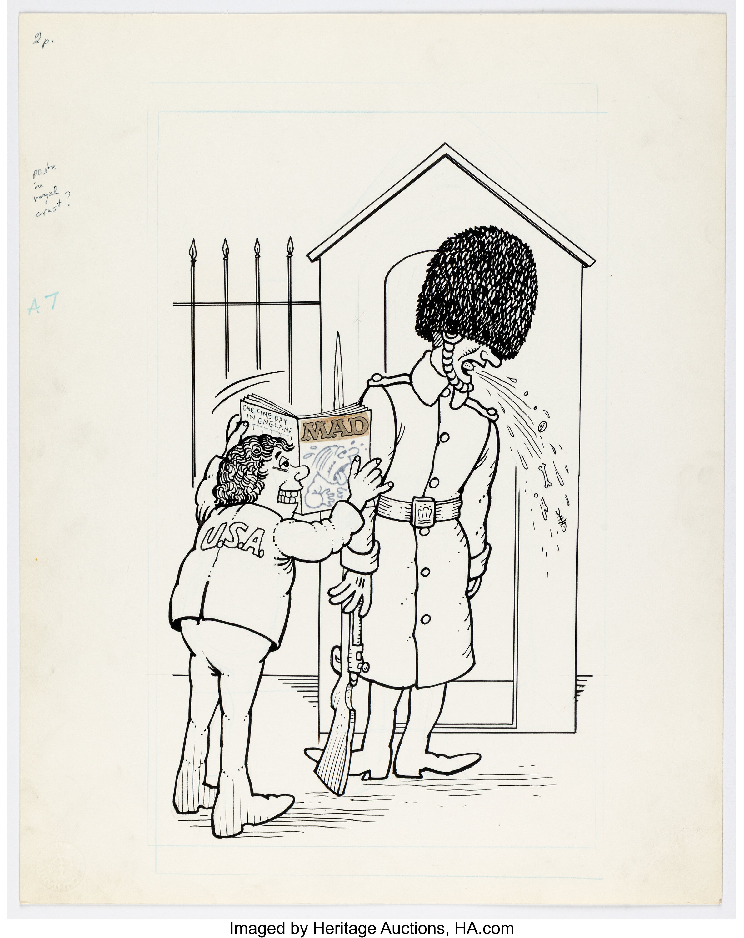 Al Jaffee Clods' Letters to MAD Illustrations Original Art Group of ...