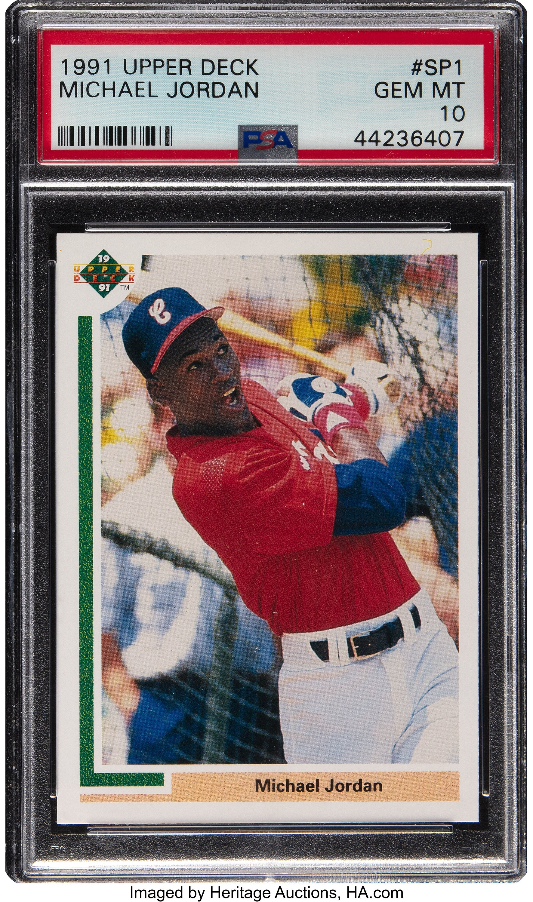 1991 Upper Deck Michael Jordan #SP1 PSA Gem Mint 10.... Baseball | Lot ...