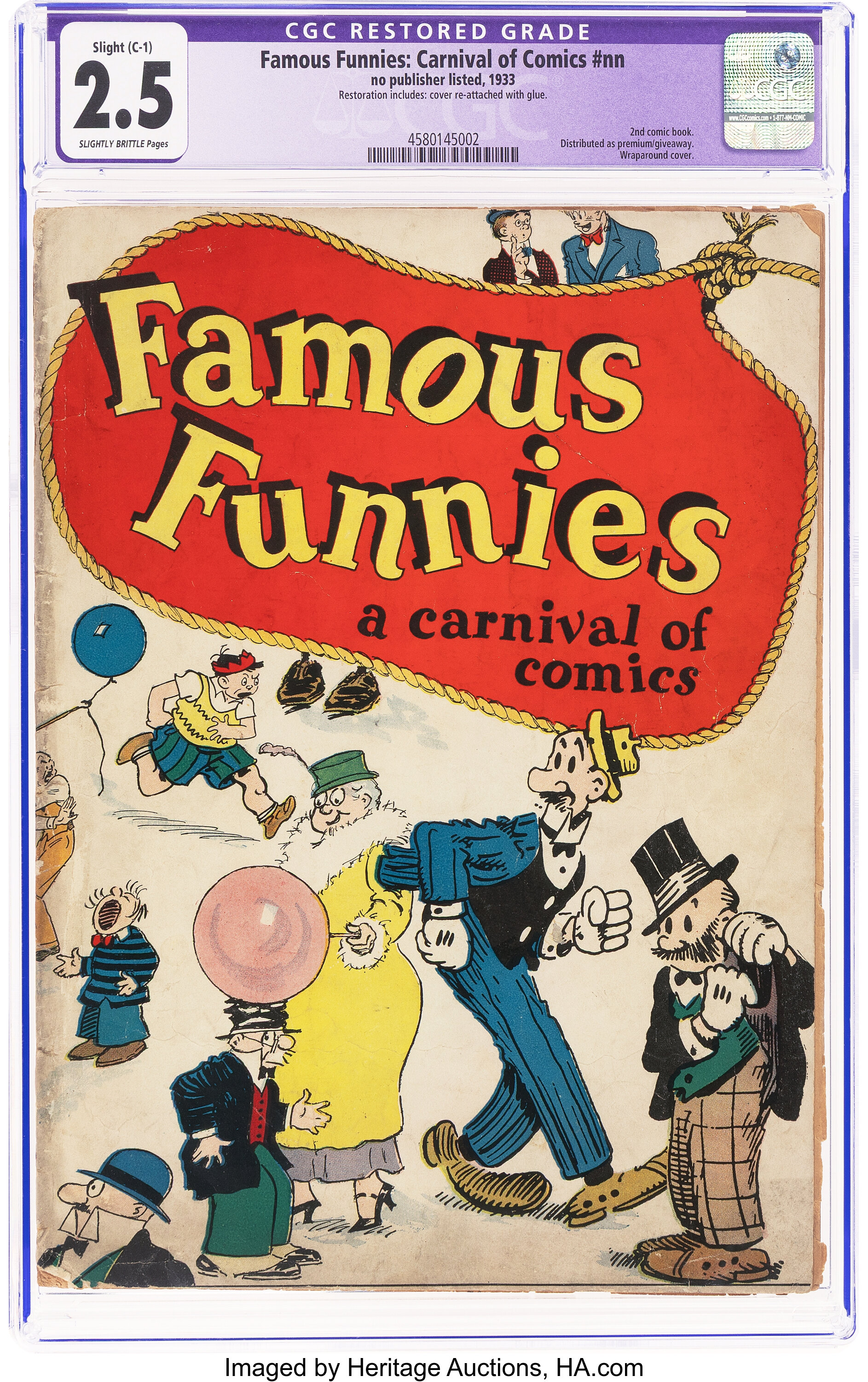 Famous Funnies: A Carnival of Comics #nn (Eastern Color, 1933) CGC ...