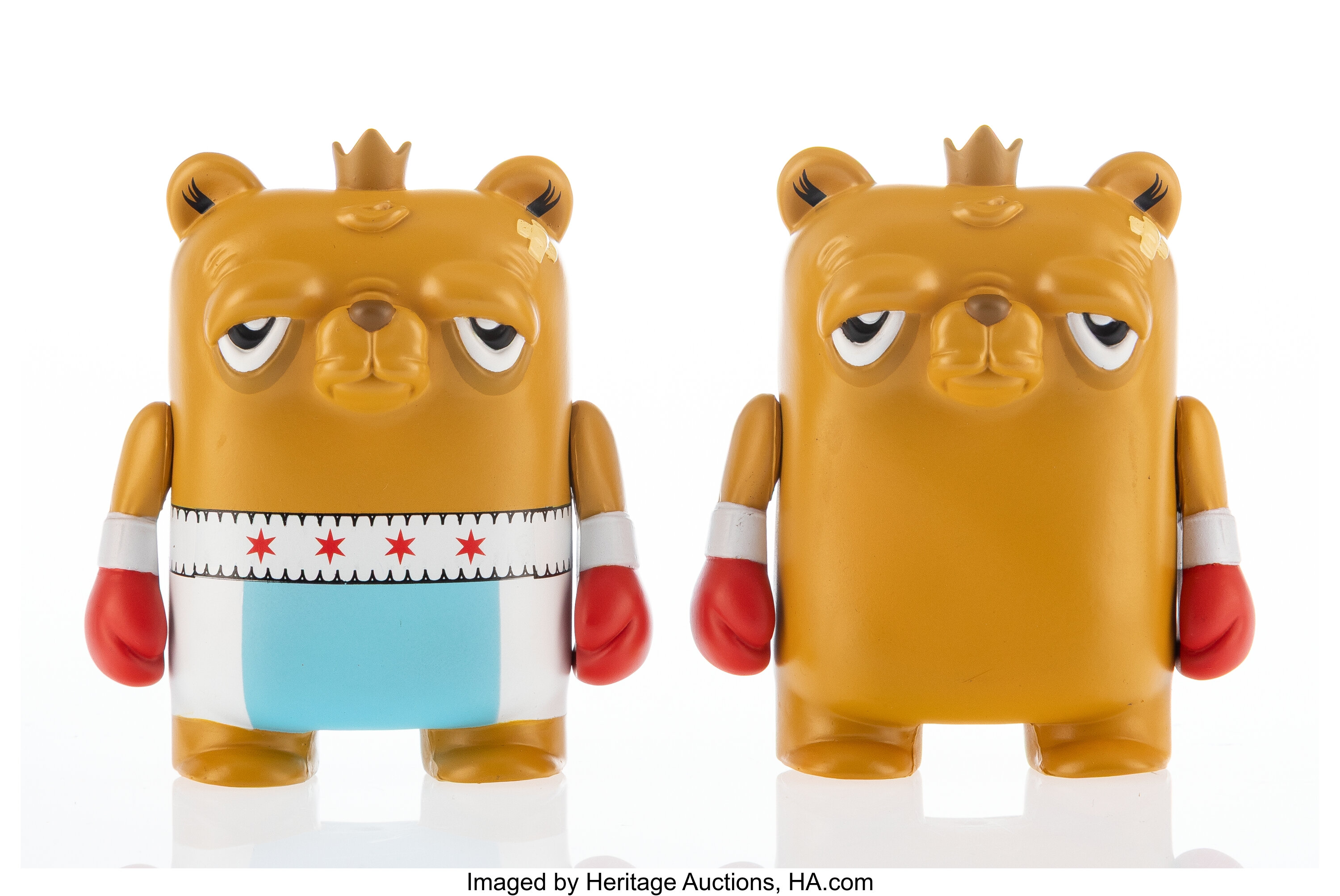 JC Rivera (b. 1979). Bearchamp (two works), 2018. Painted cast | Lot ...