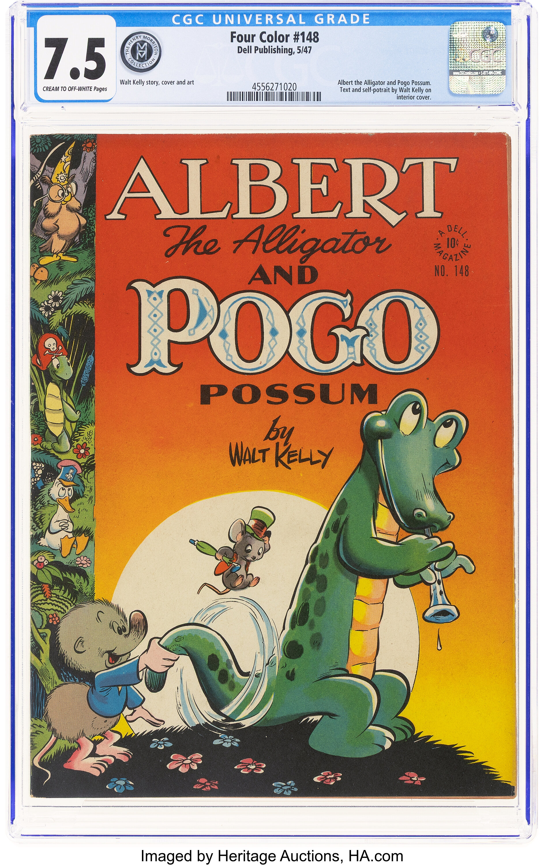 Four Color #148 Albert the Alligator and Pogo Possum (Dell, 1947) | Lot ...