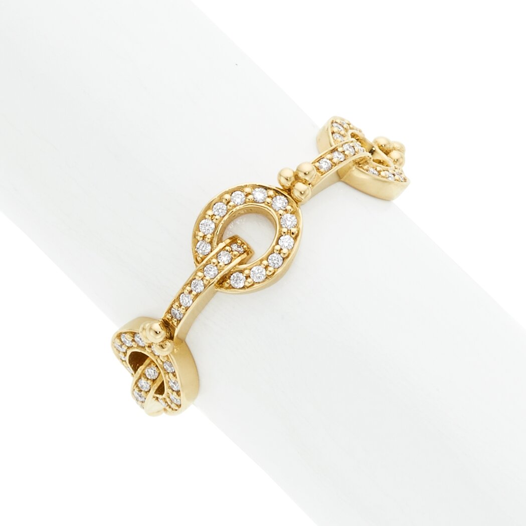 Temple St. Clair Diamond, Gold Eternity Ring. ... Estate Jewelry | Lot ...