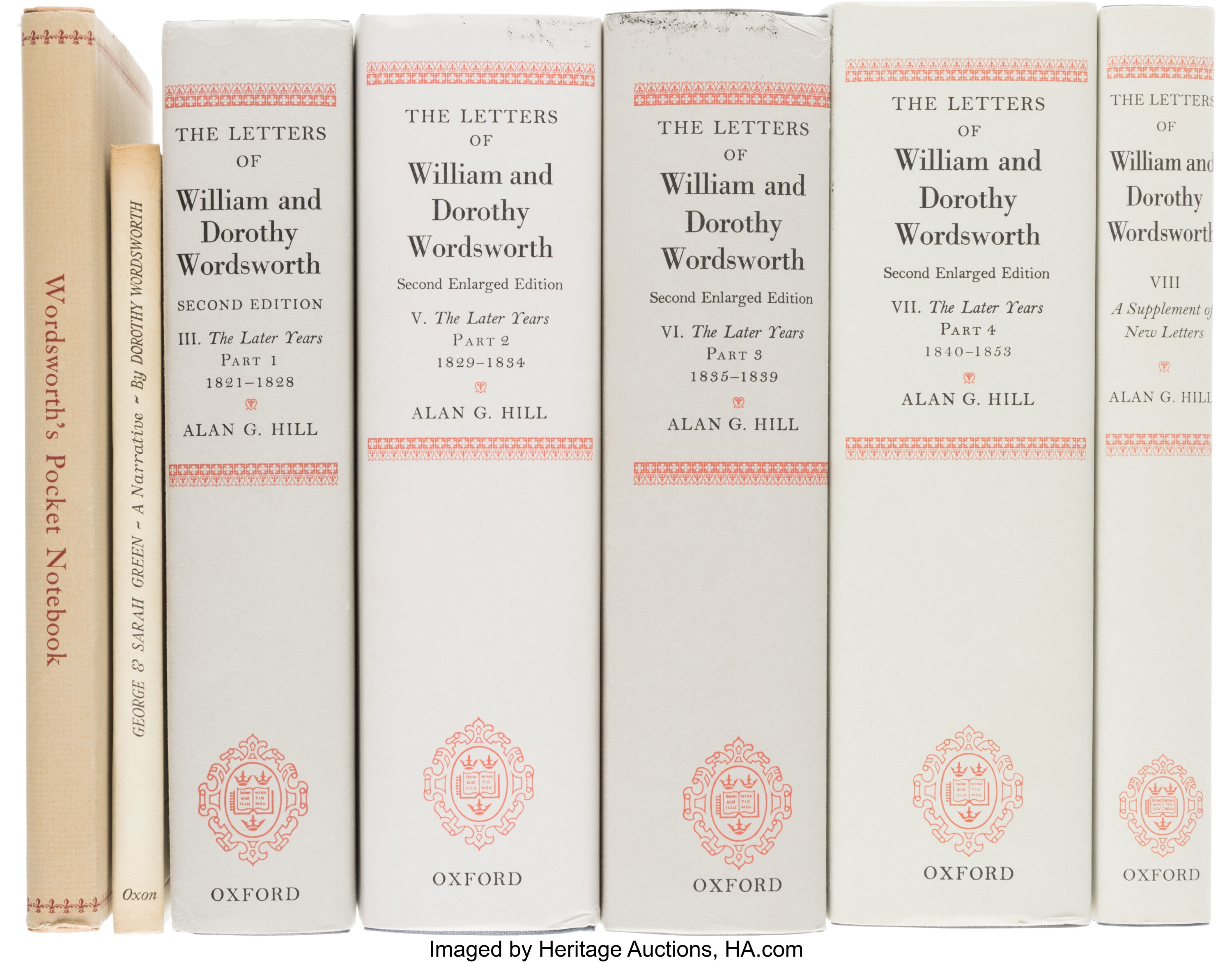 William Wordsworth. The Letters of William and Dorothy Wordsworth ...