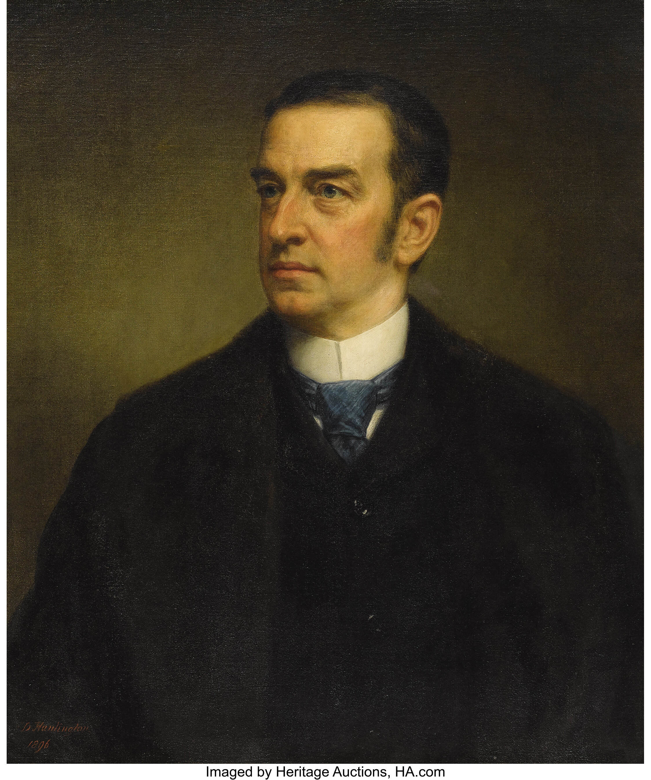 DANIEL HUNTINGTON (American 1816-1906). Portrait Of Cornelius | Lot ...