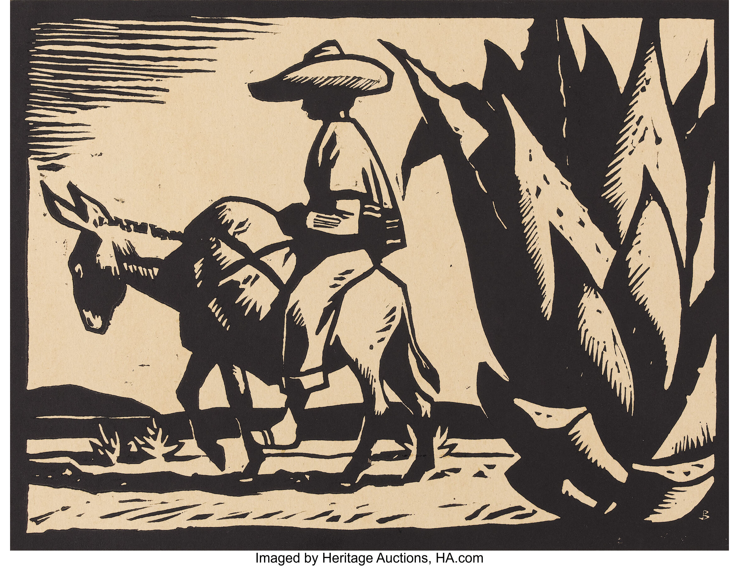 JERRY BYWATERS (1906-1989). Untitled, late 1920s to early 1930s. | Lot ...