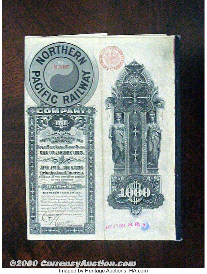 Northern Pacific Railway Company. "Prior Lien Railway and Land ...
