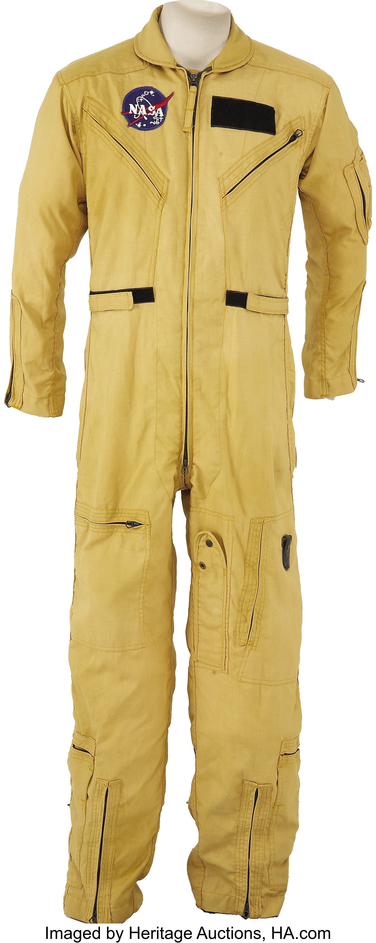 NASA Test Pilot Flight Suit Worn by Robert Sommer. ... Space | Lot ...