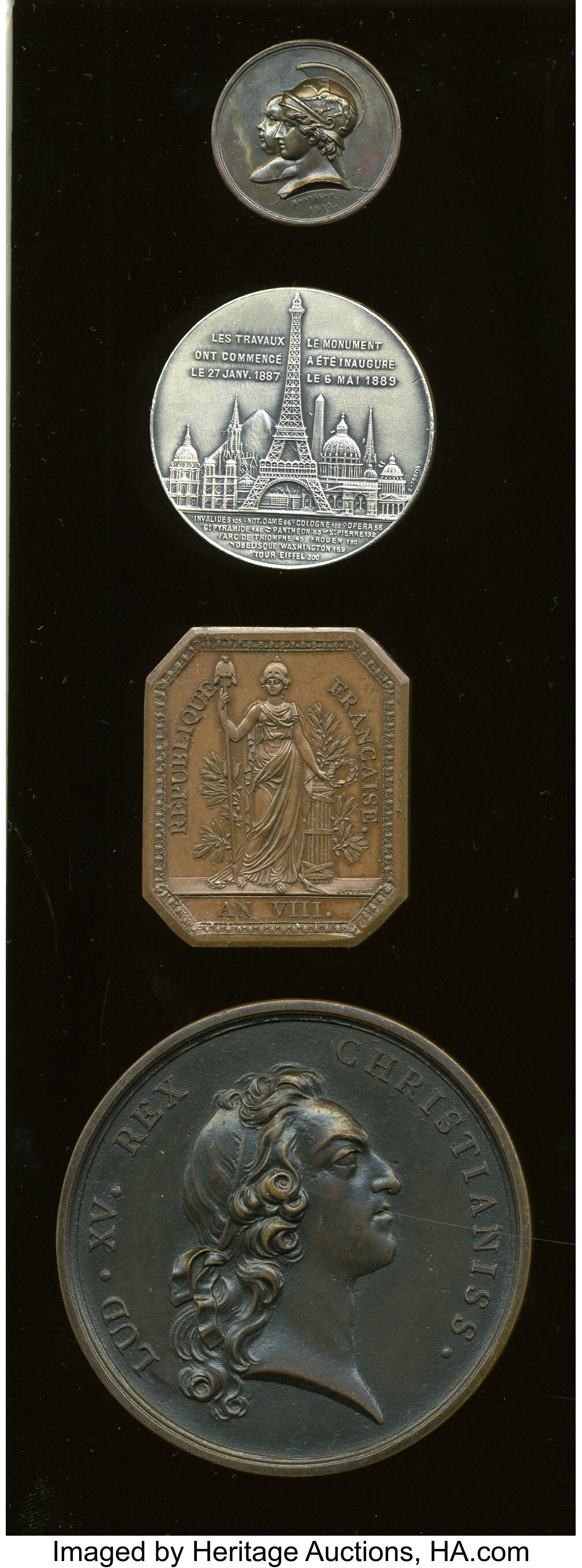 Foursome of French Medals.... (Total: 4 medals) World Medals | Lot ...