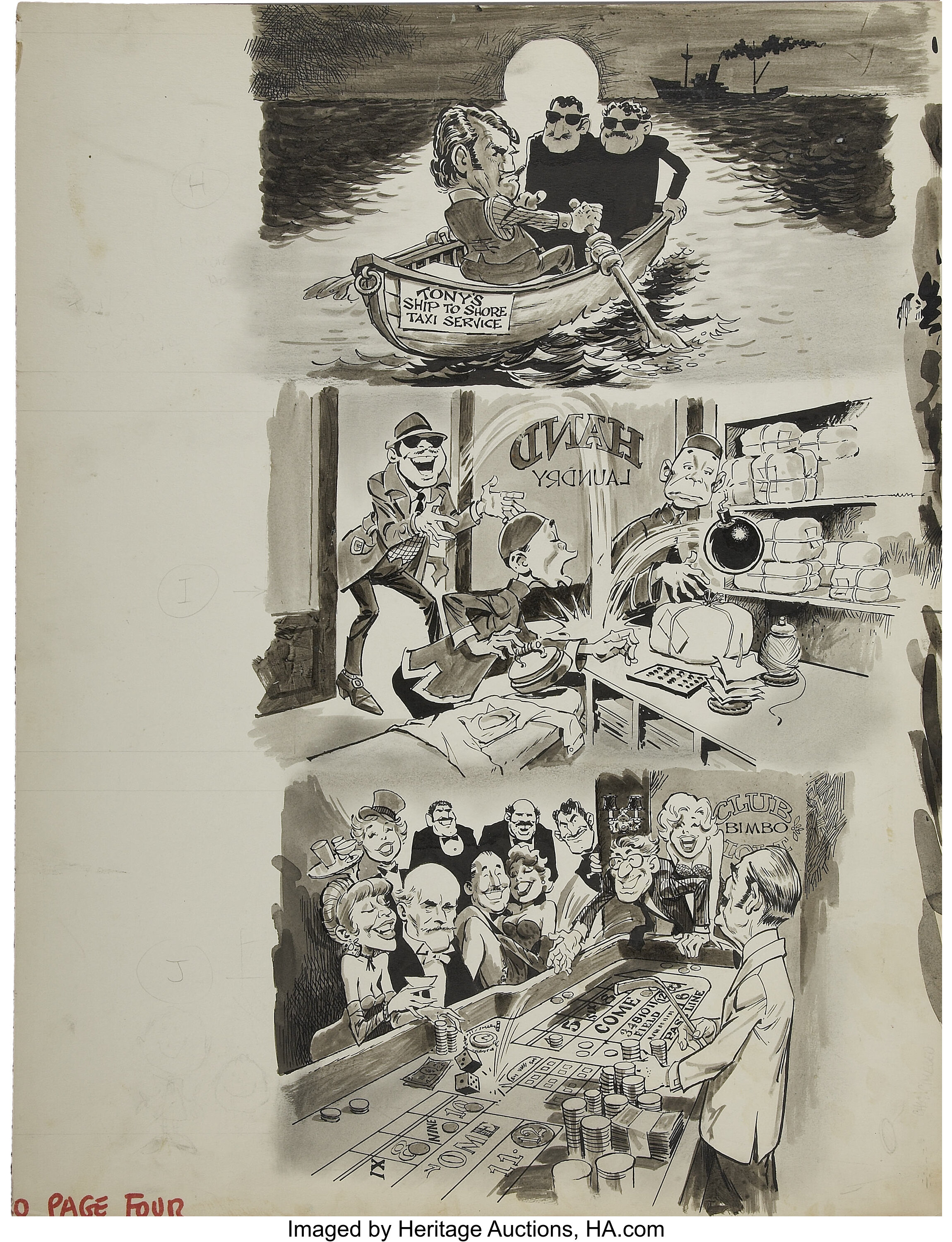 Jack Rickard - Mad page Original Art (EC, undated). ... Original | Lot ...