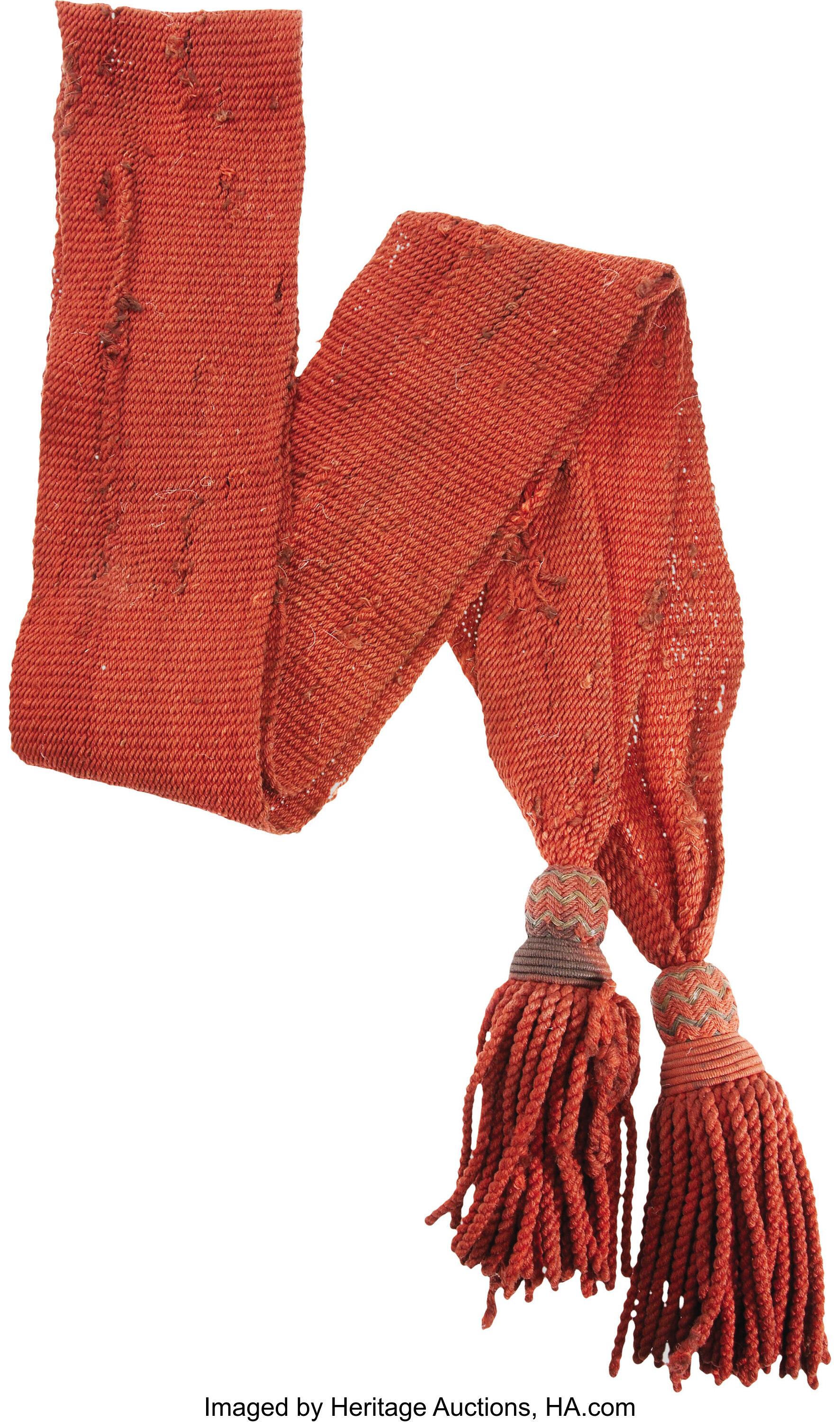 The Early Wartime Sash of General Thomas Jonathan "Stonewall" | Lot ...