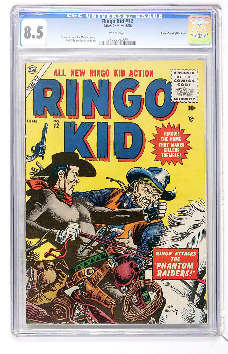 How Much Is The Ringo Kid Western #12 Worth? Browse Comic Prices ...