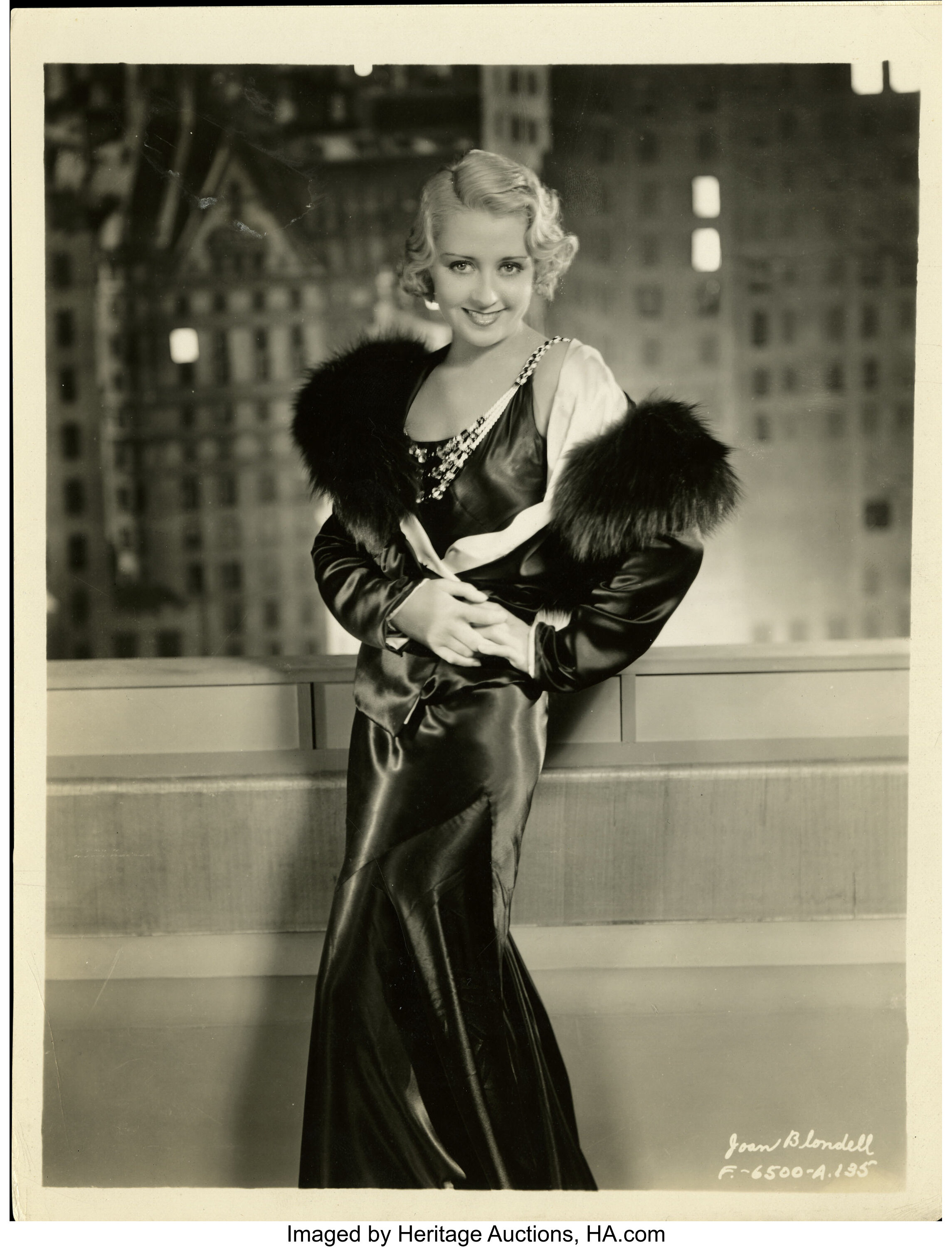 Joan Blondell Publicity Still (Warner Brothers, 1930s). Still (8" X ...