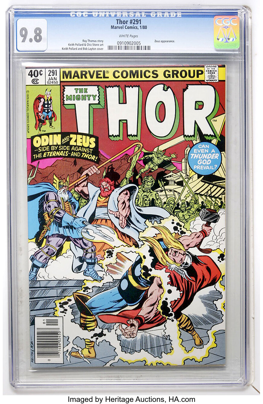 How Much Is Thor #291 Worth? Browse Comic Prices | Heritage Auctions
