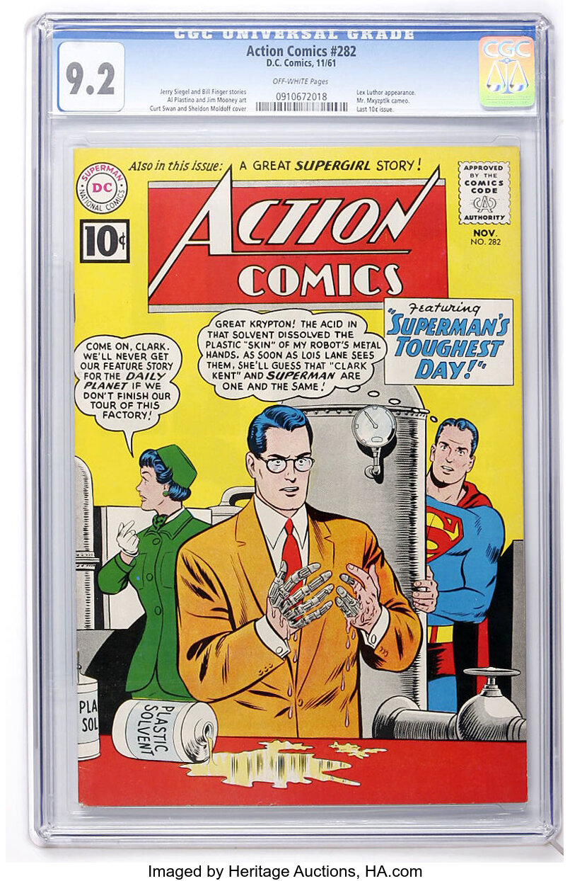 How Much Is Action Comics #282 Worth? Browse Comic Prices | Heritage ...