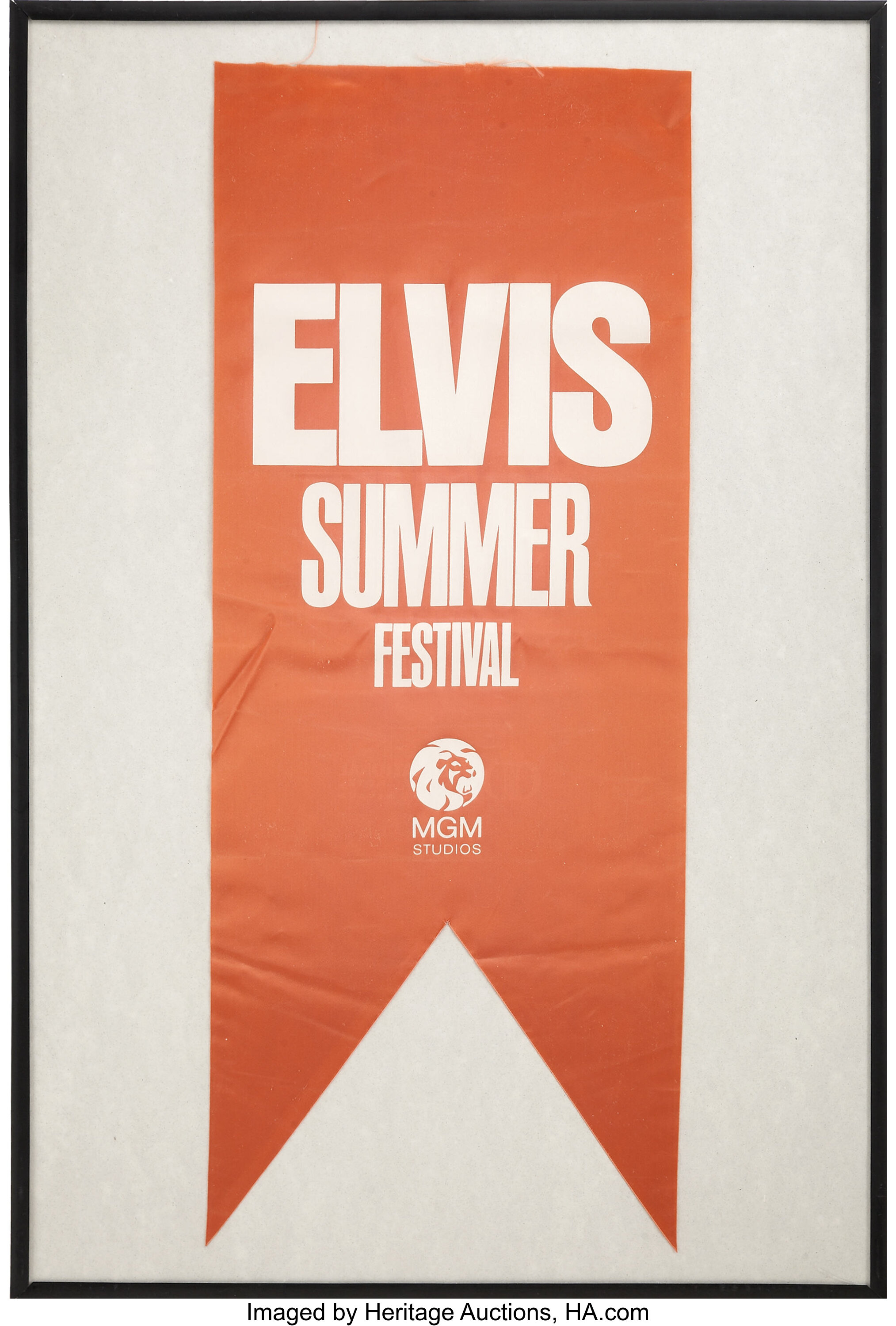 Elvis Summer Festival Rare Banner.... Music Memorabilia Memorabilia ...