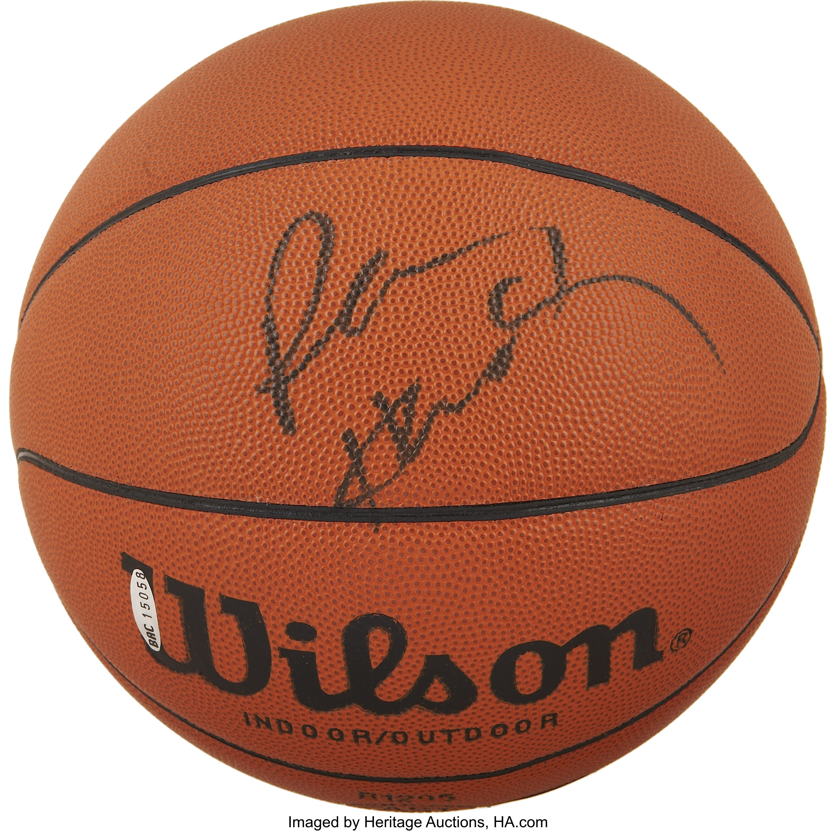 Penny Hardaway Single Signed Basketball.... Basketball Collectibles ...