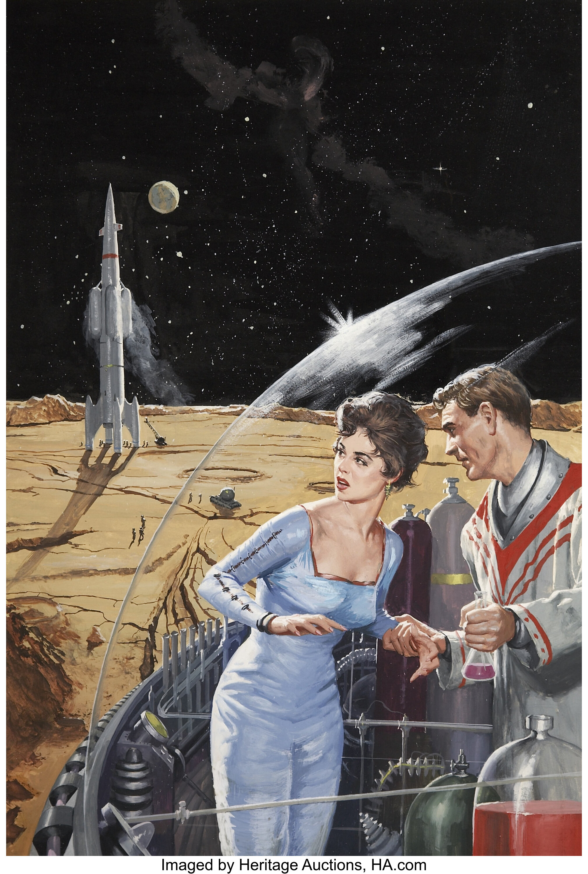 ROBERT SCHULZ (American 1928 - 1978). The Tomorrow People, | Lot #89097 ...