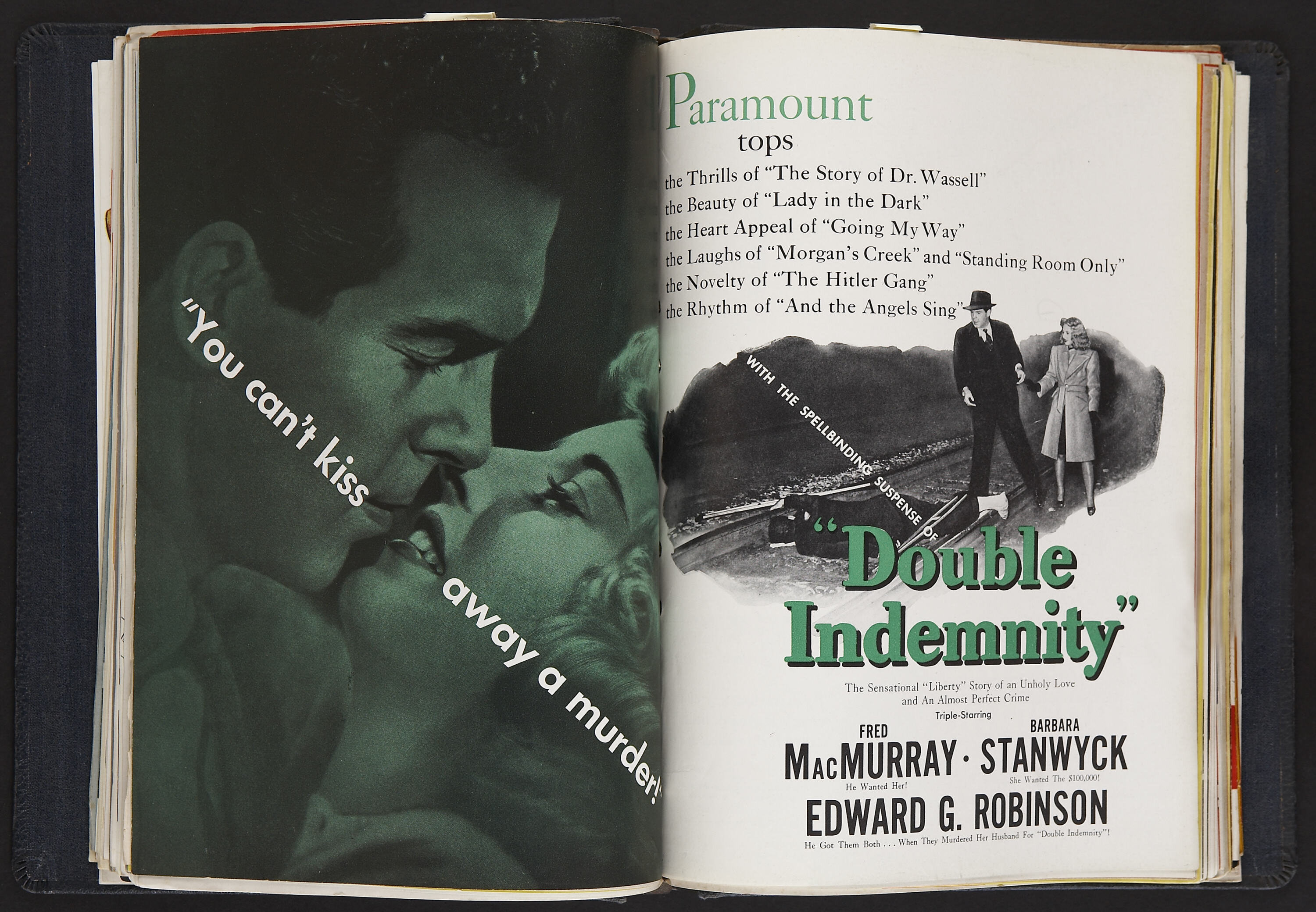 Paramount Exhibitor Book Scrapbook (Paramount, 1940s-1950s).... | Lot ...