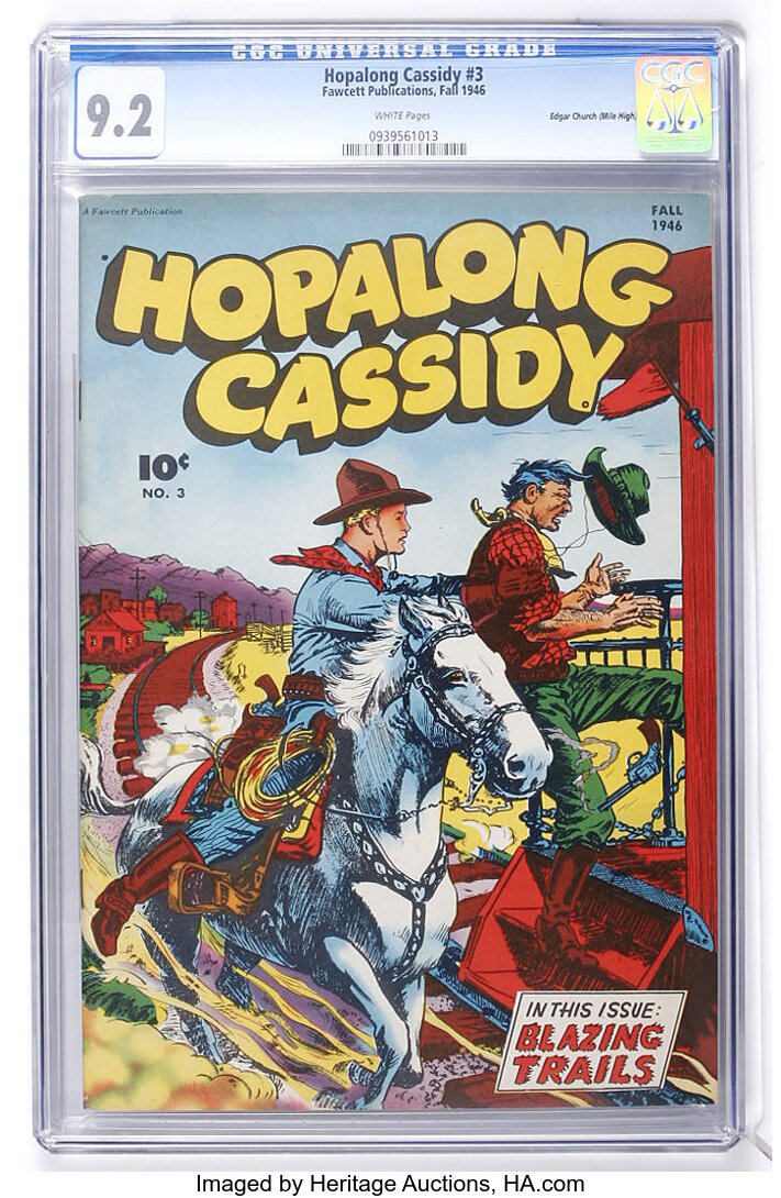 How Much Is Hopalong Cassidy #3 Worth? Browse Comic Prices | Heritage ...