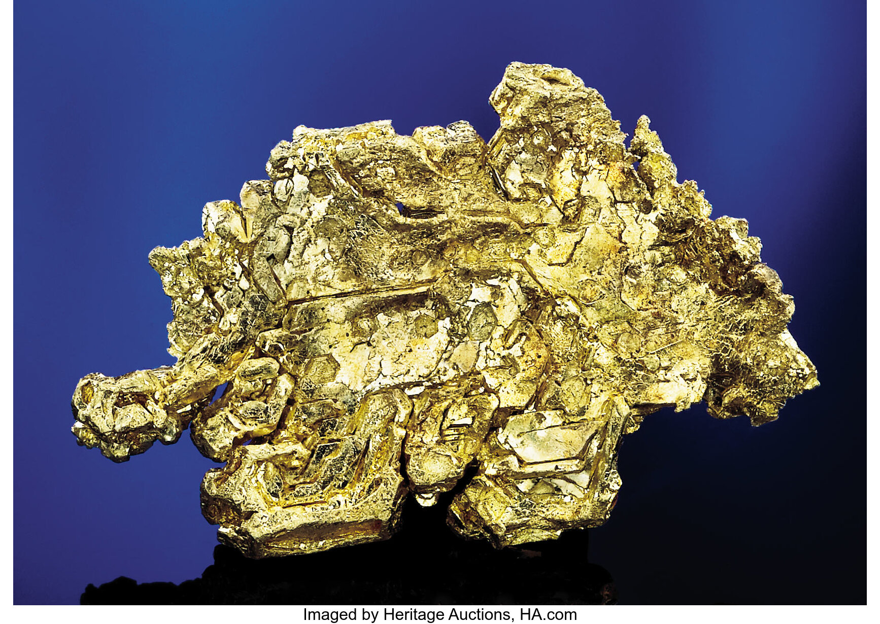 NATIVE GOLD CRYSTALS. ... Minerals Golds | Lot #41078 | Heritage Auctions