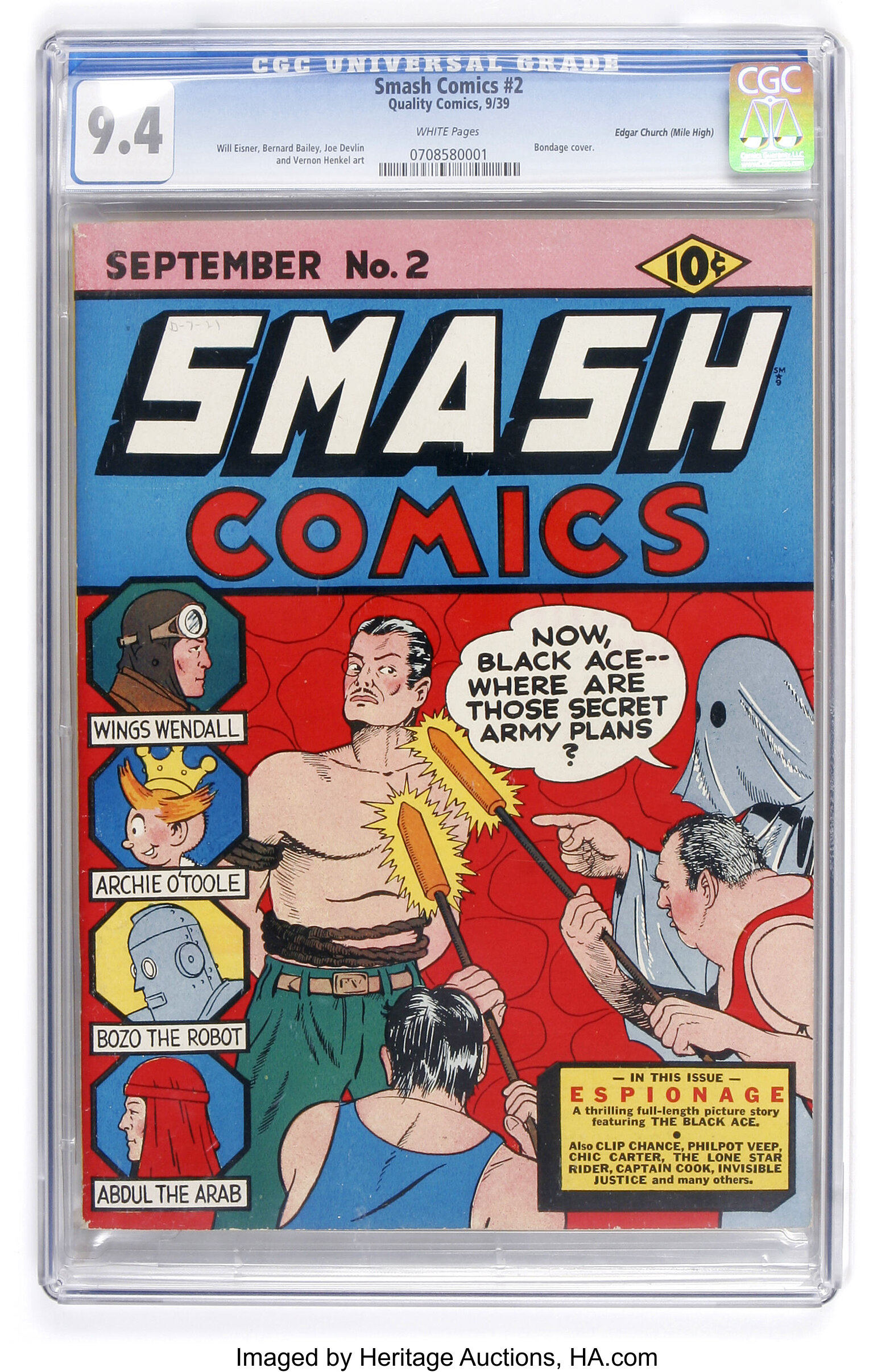 How Much Is Smash Comics #2 Worth? Browse Comic Prices | Heritage Auctions