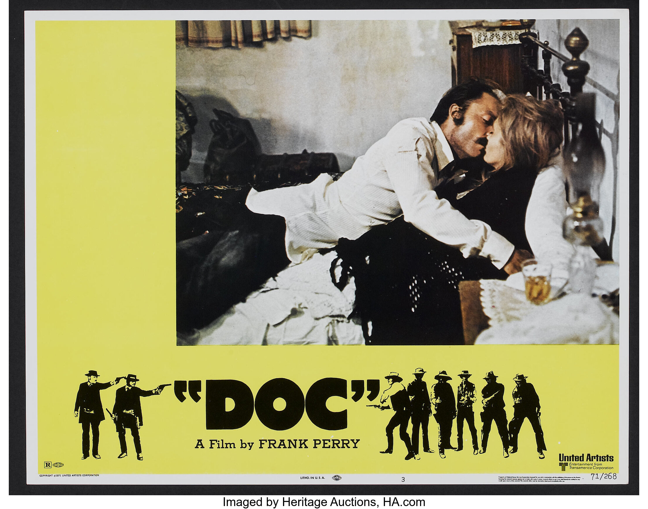 Doc (United Artists, 1971). Lobby Cards (7) (11" X 14"). Western ...