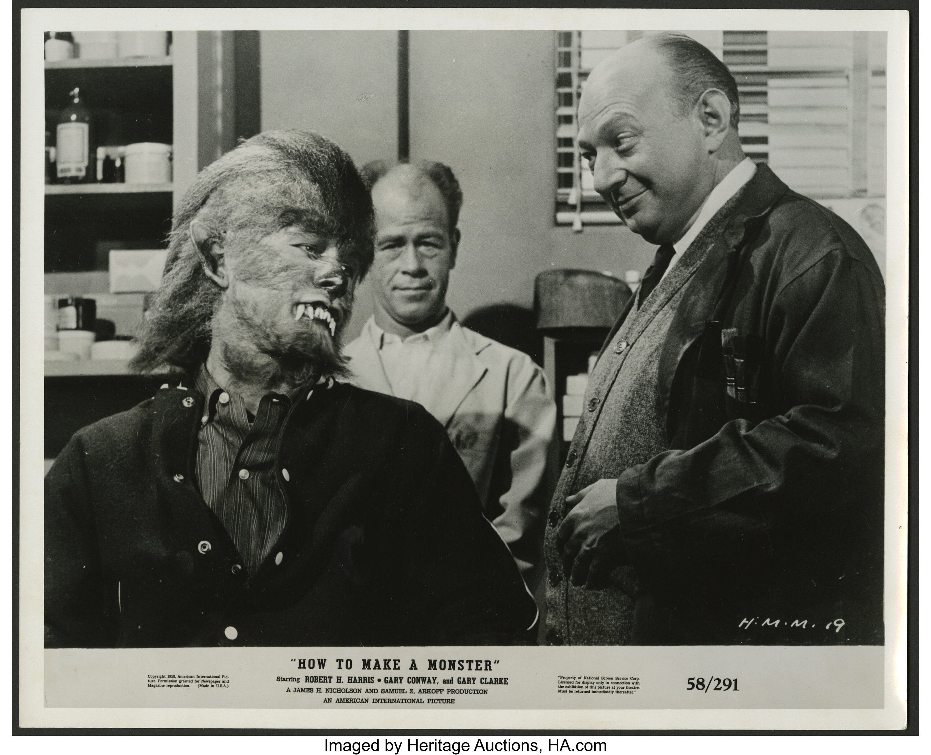 How to Make a Monster (American International, 1958). Stills (12) | Lot ...