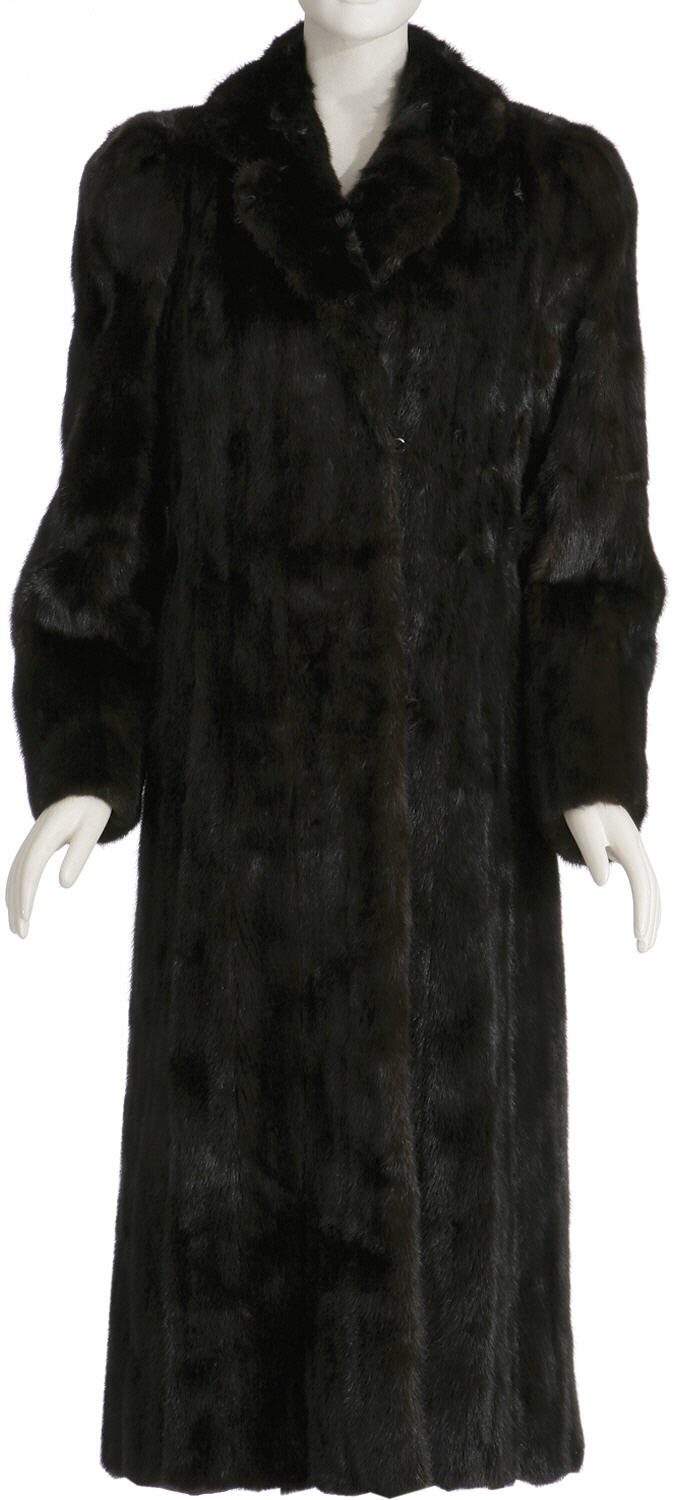 Nicole Simpson's Fur Coat. This luxurious mink was owned and worn | Lot ...