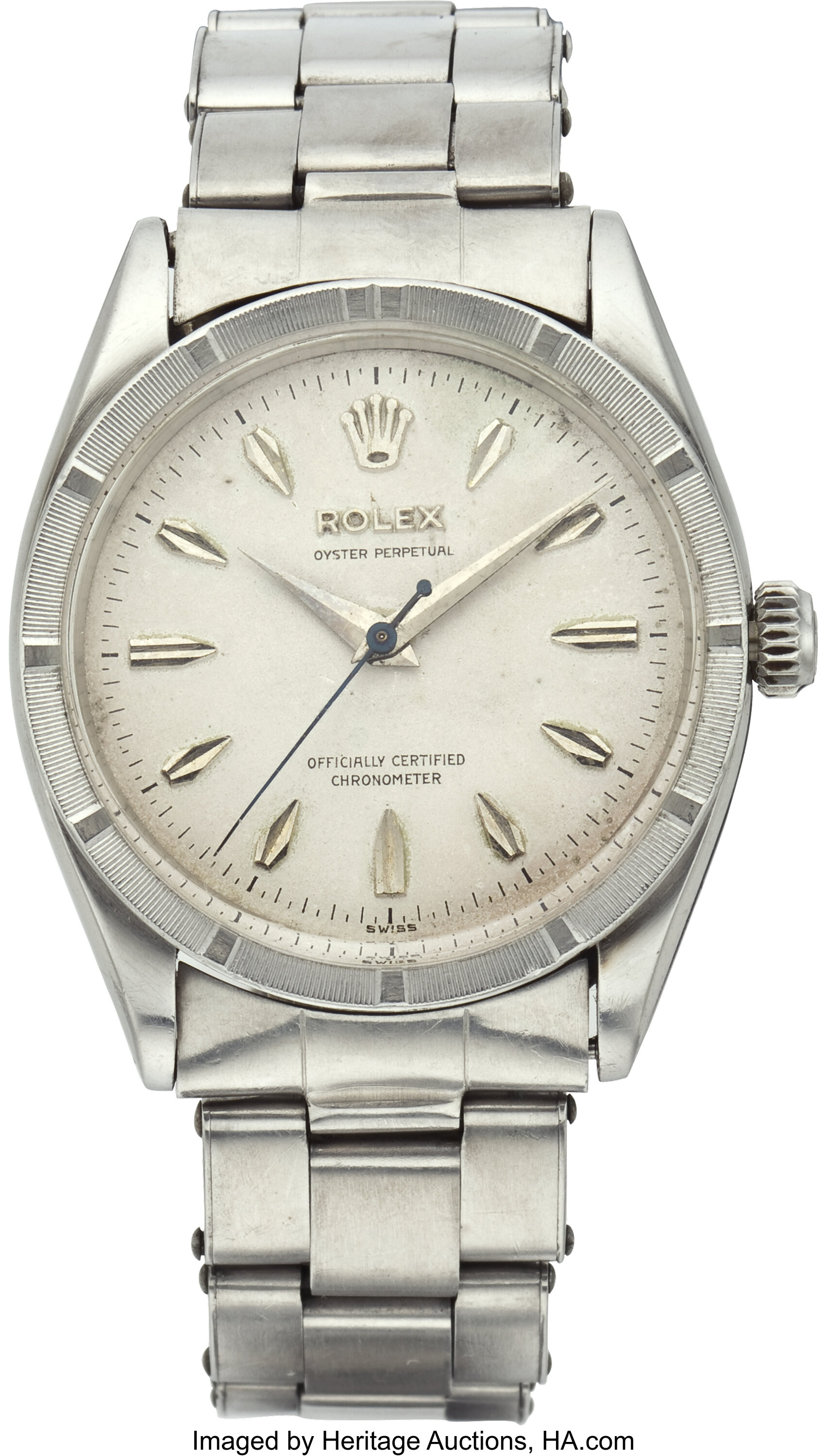 Rolex Ref. 6569 Steel Oyster Perpetual, circa 1950's. ... | Lot #61171 ...
