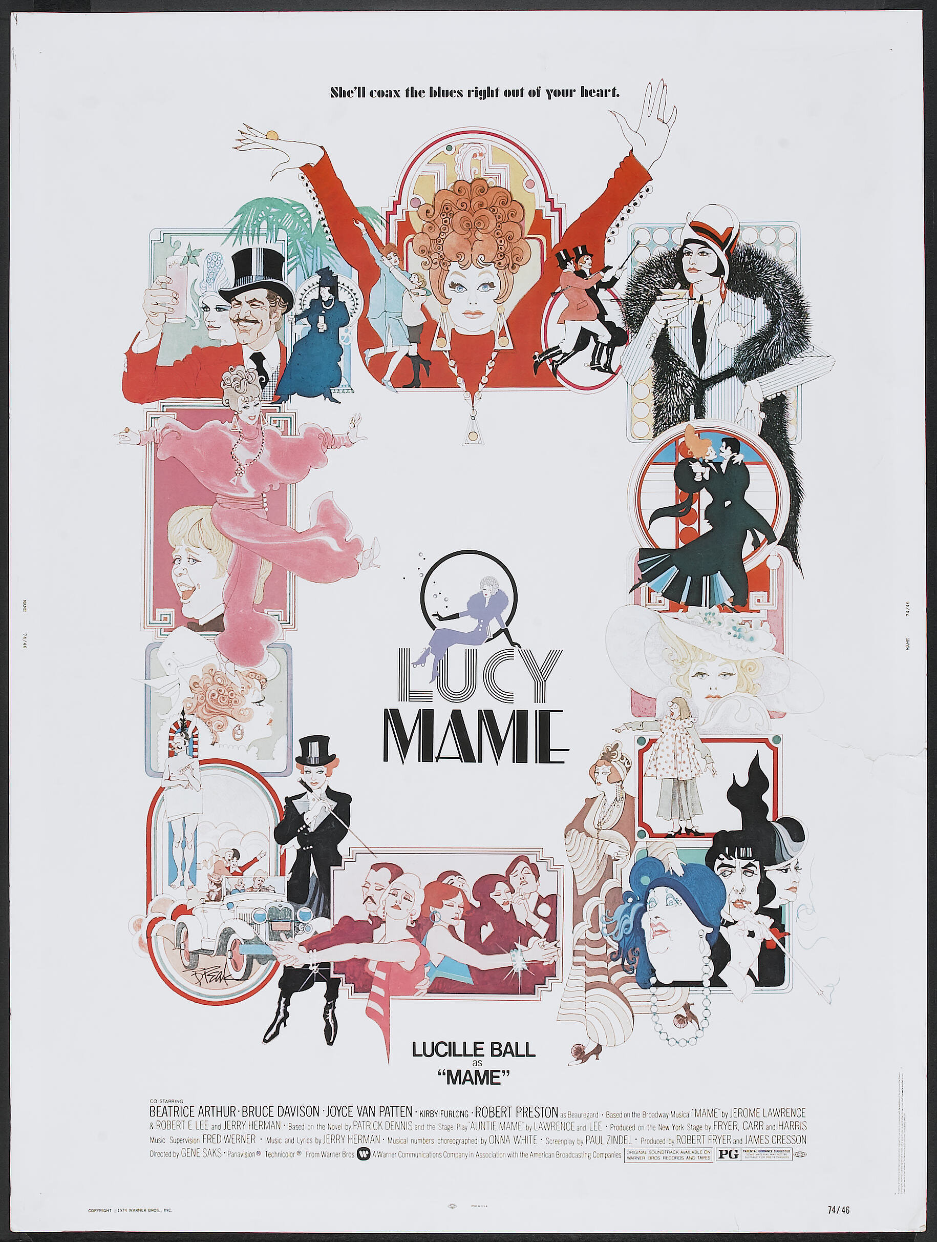 Mame (Warner Brothers, 1974). Poster (30" X 40"). Musical.. ... | Lot ...