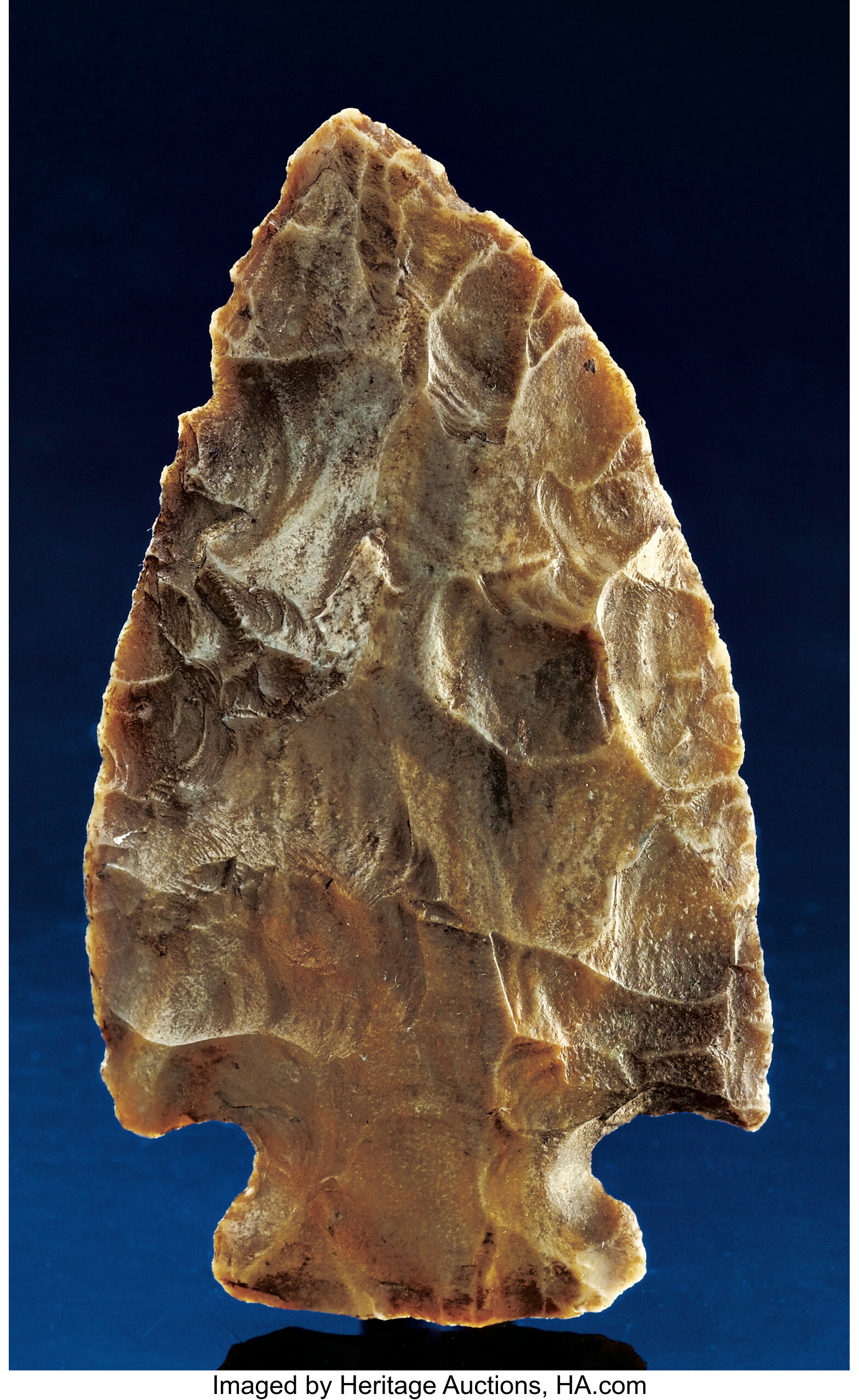 KIRK CORNER NOTCHED POINT. ... Paleolithic Artifacts Arrowheads & | Lot ...
