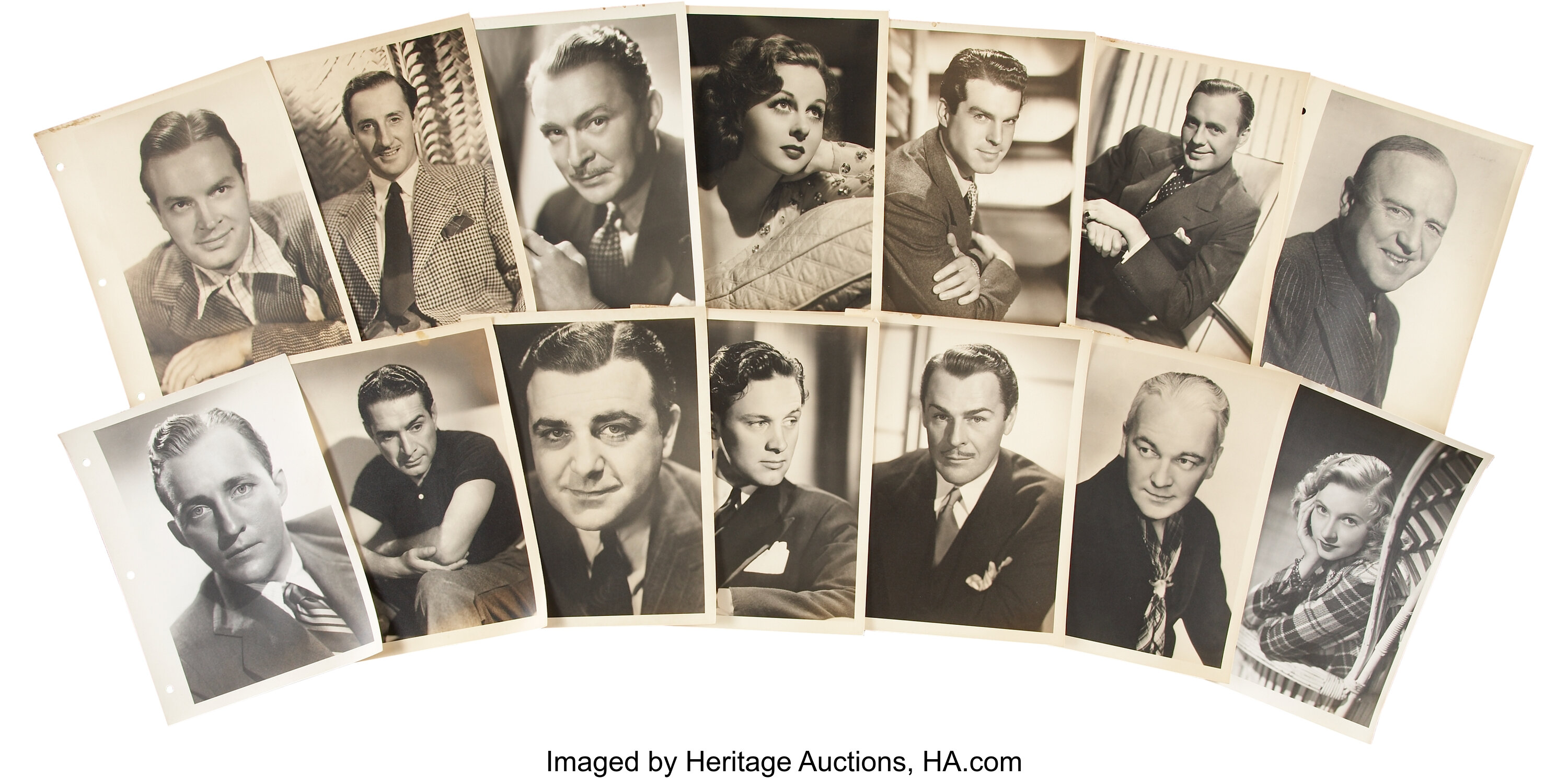 Paramount Studios Stars Vintage Keybook Photos.... (Total: 14 | Lot ...