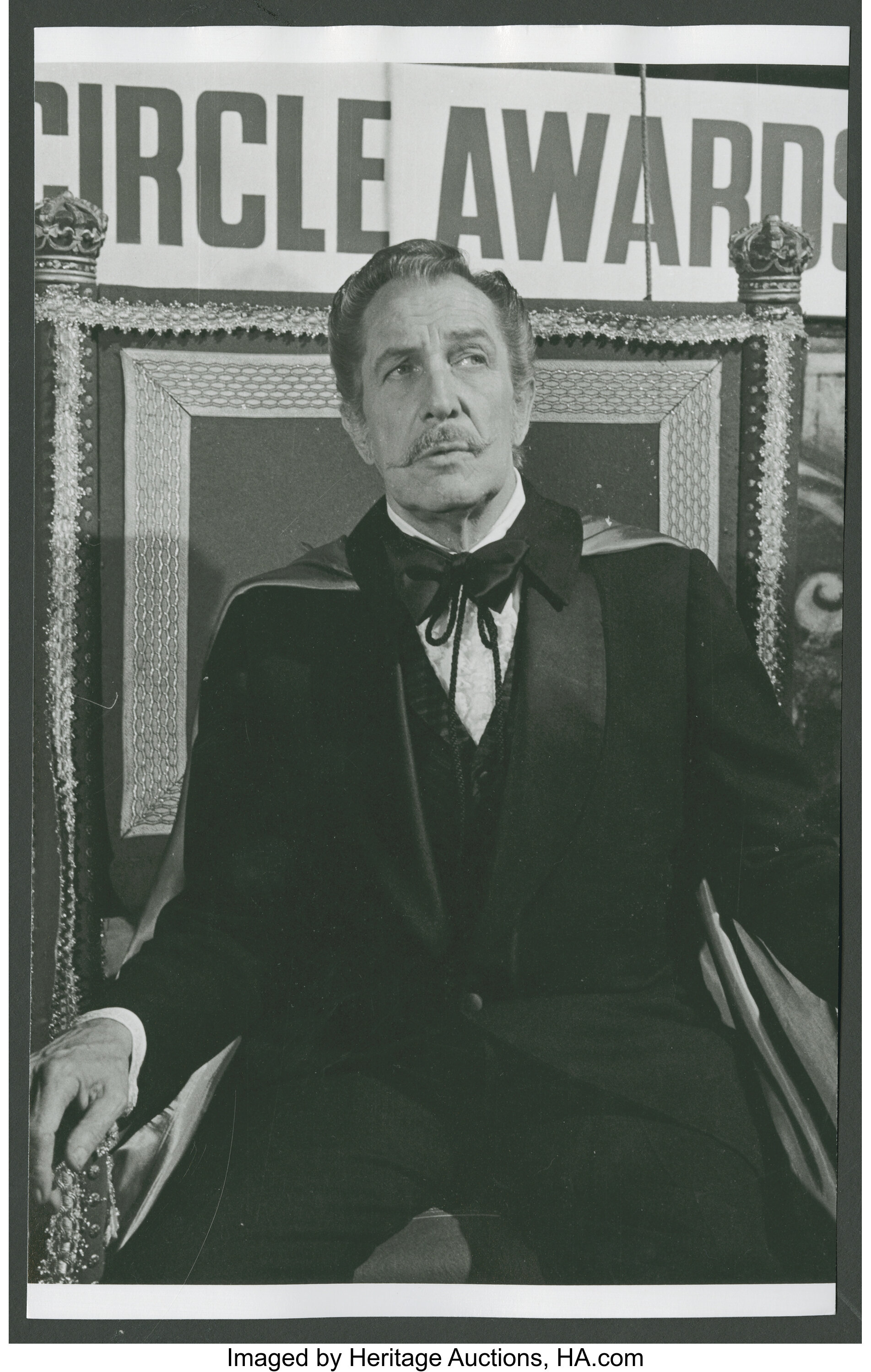 Vincent Price Lot (Various, 1950s-70s). Stills (6) (Various Sizes ...