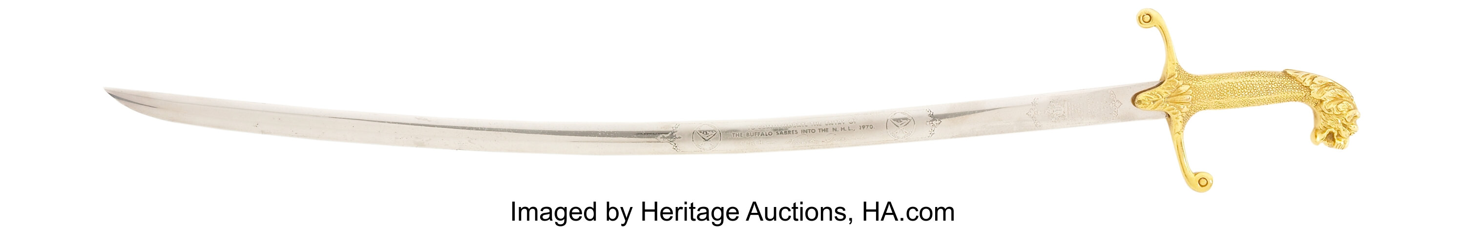 1970-71 Buffalo Sabres Commemorative Sword.... Hockey Collectibles ...