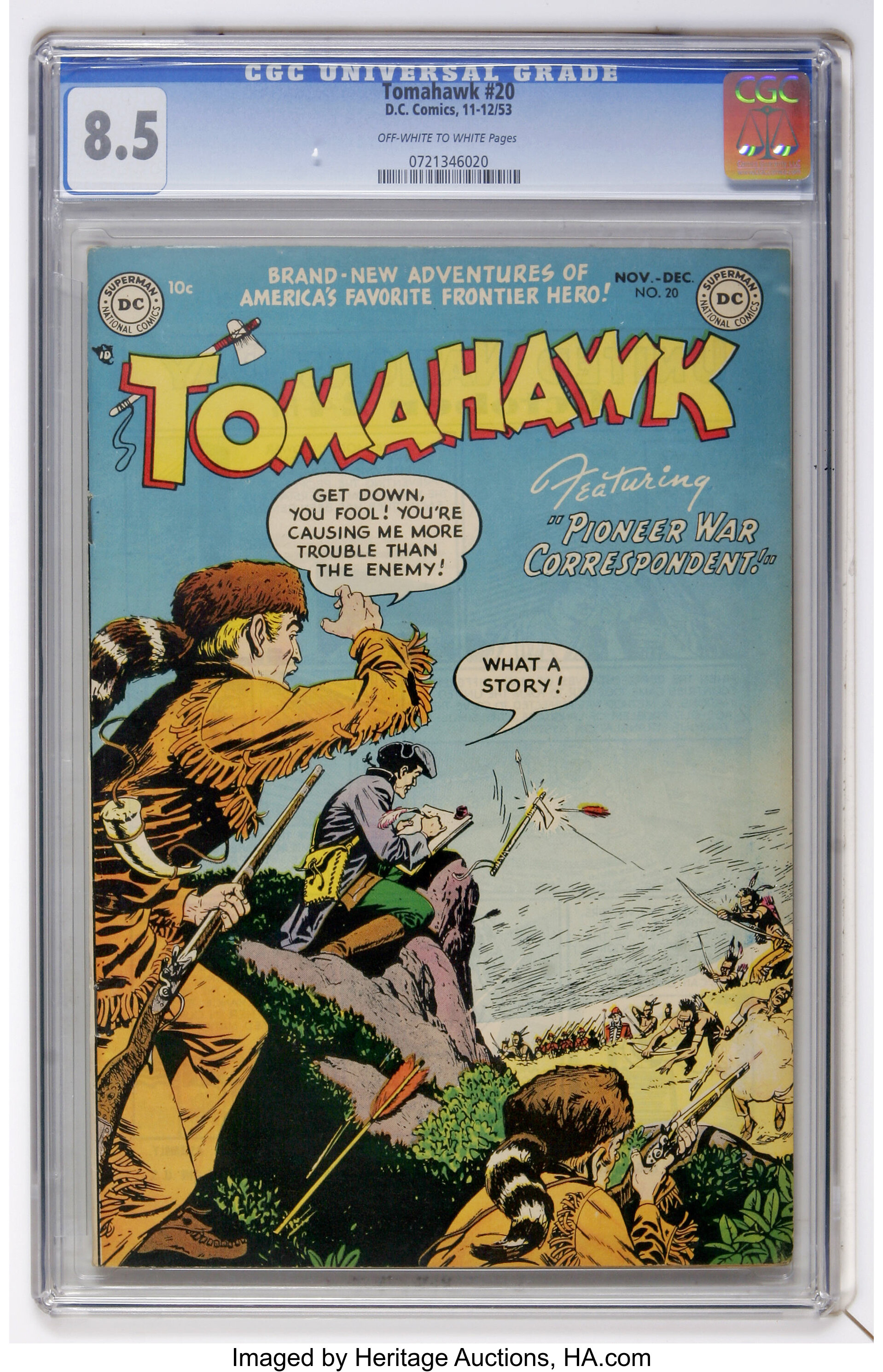 How Much Is Tomahawk #20 Worth? Browse Comic Prices | Heritage Auctions