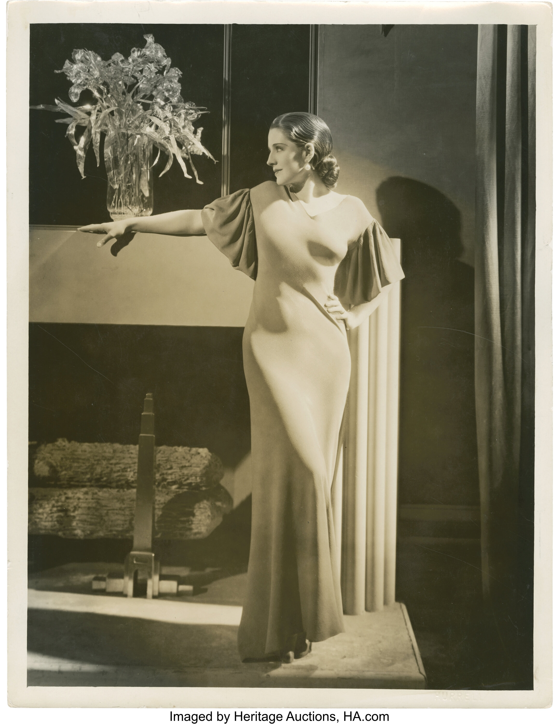 Norma Shearer by George Hurrell (MGM, Early 1930s). Portrait (10" X ...