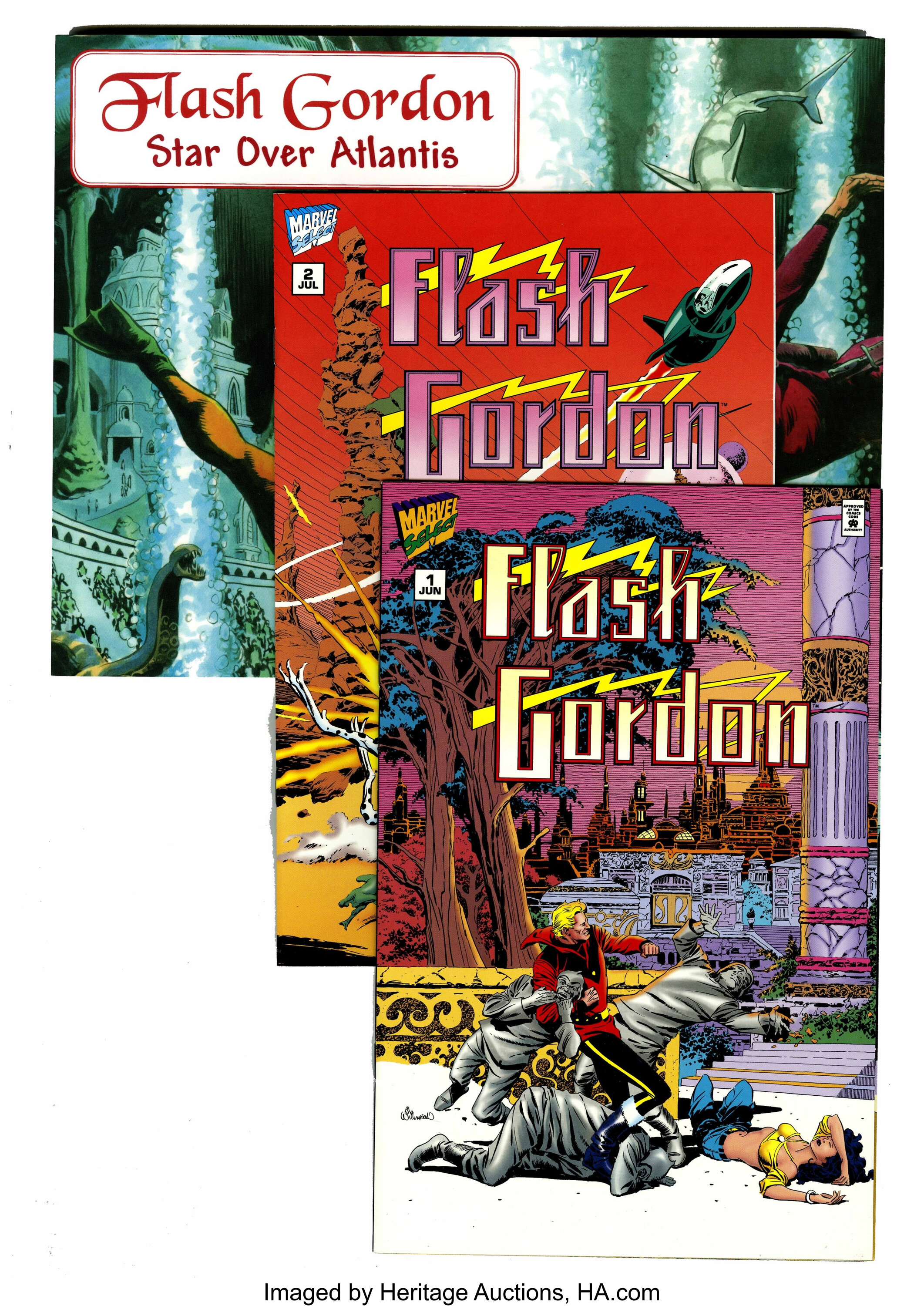 Flash Gordon Related Book Group (Marvel/JAL, 1995-07) Condition: | Lot ...