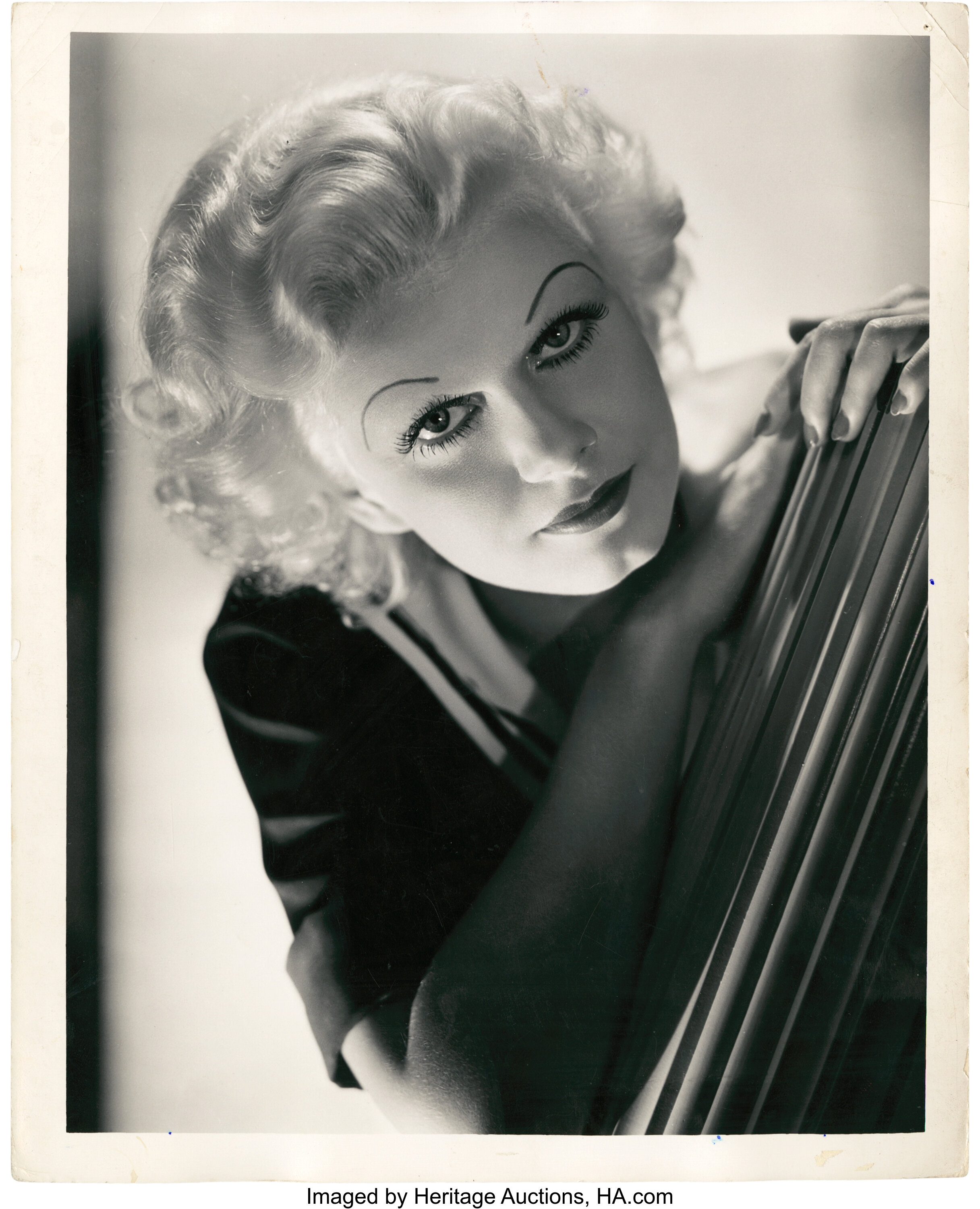 Jean Harlow by George Hurrell (MGM, Early 1930s). Portrait (8" X | Lot ...