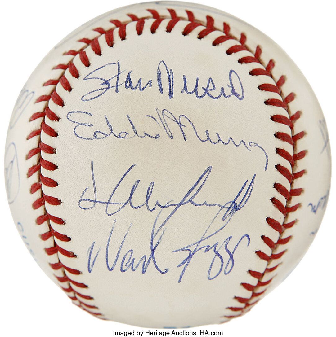 3,000 Hit Club Multi Signed Baseball. Here is a unique opportunity ...