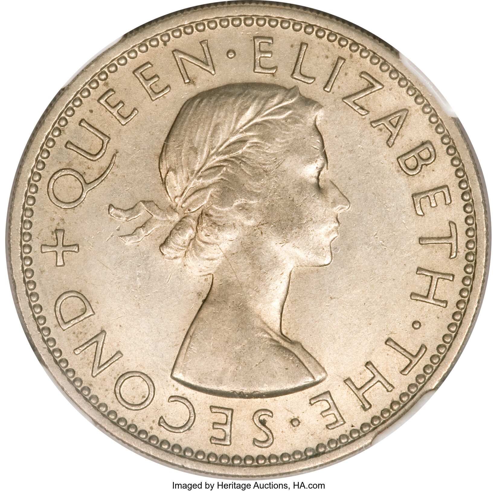 Southern Rhodesia: Elizabeth II 2 Shillings 1954,... Southern | Lot ...
