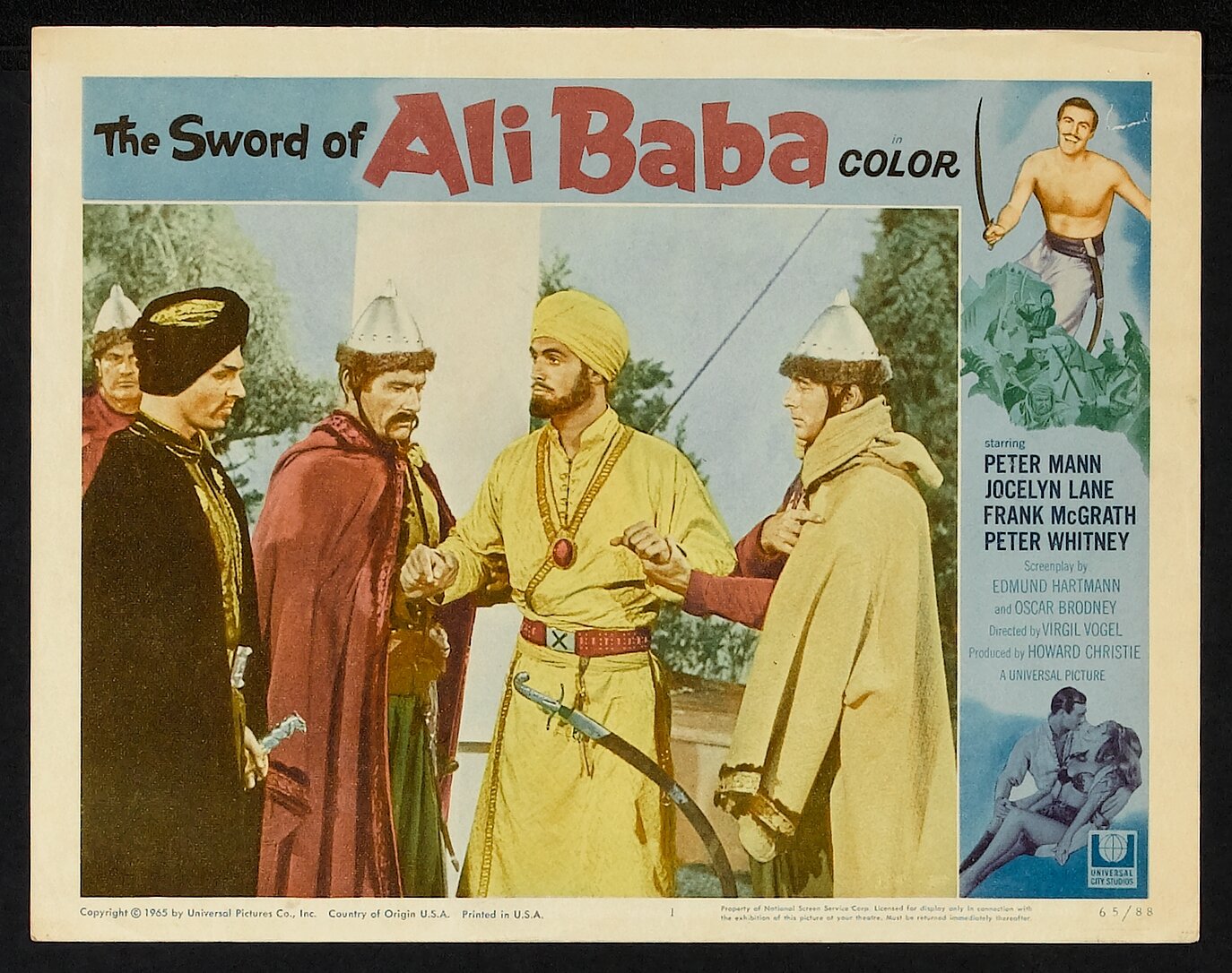 The Sword of Ali Baba (Universal, 1965). Lobby Cards (7) (11" X | Lot ...