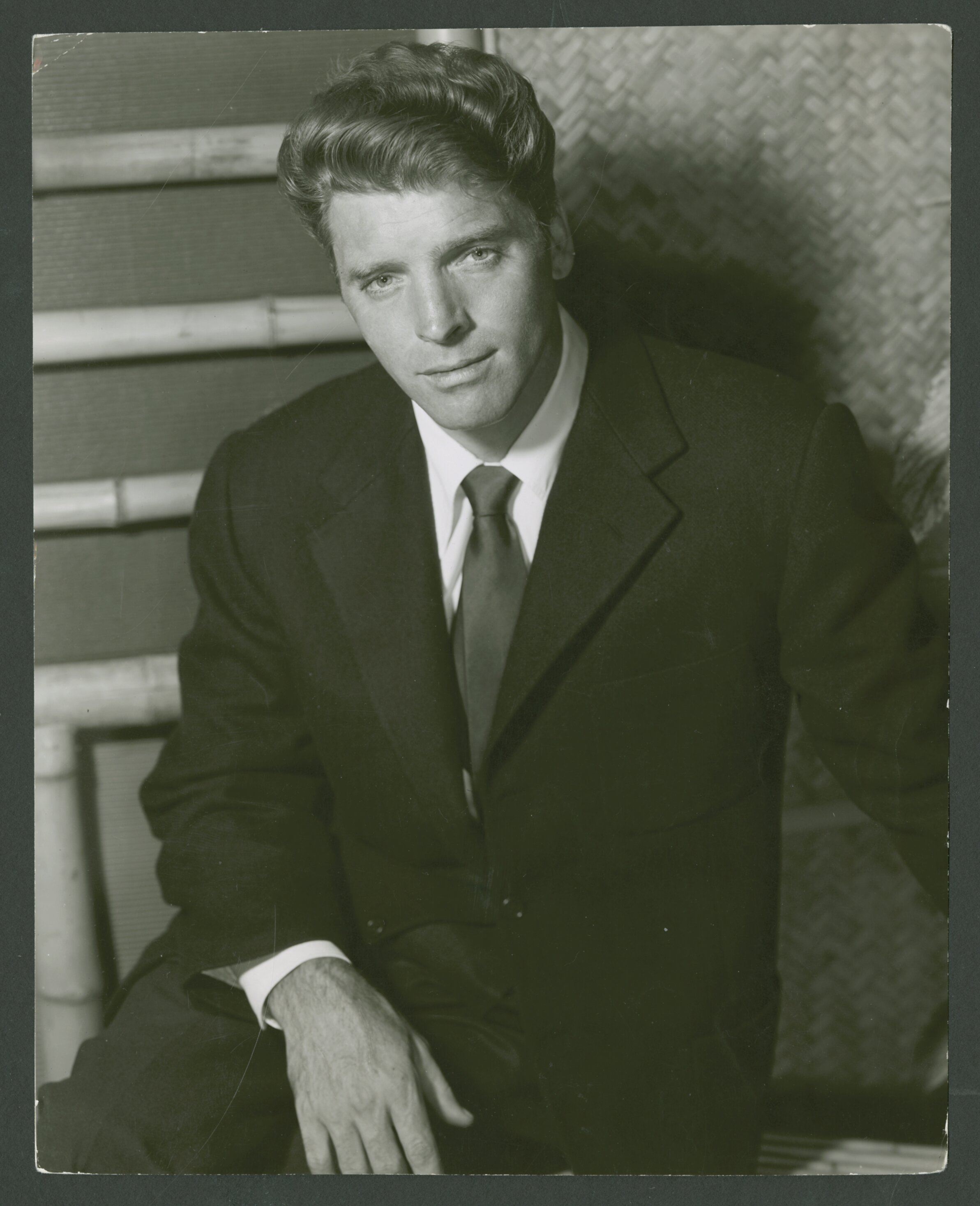 Burt Lancaster by Phil Burchman (Warner Brothers, 1950s). Portrait ...