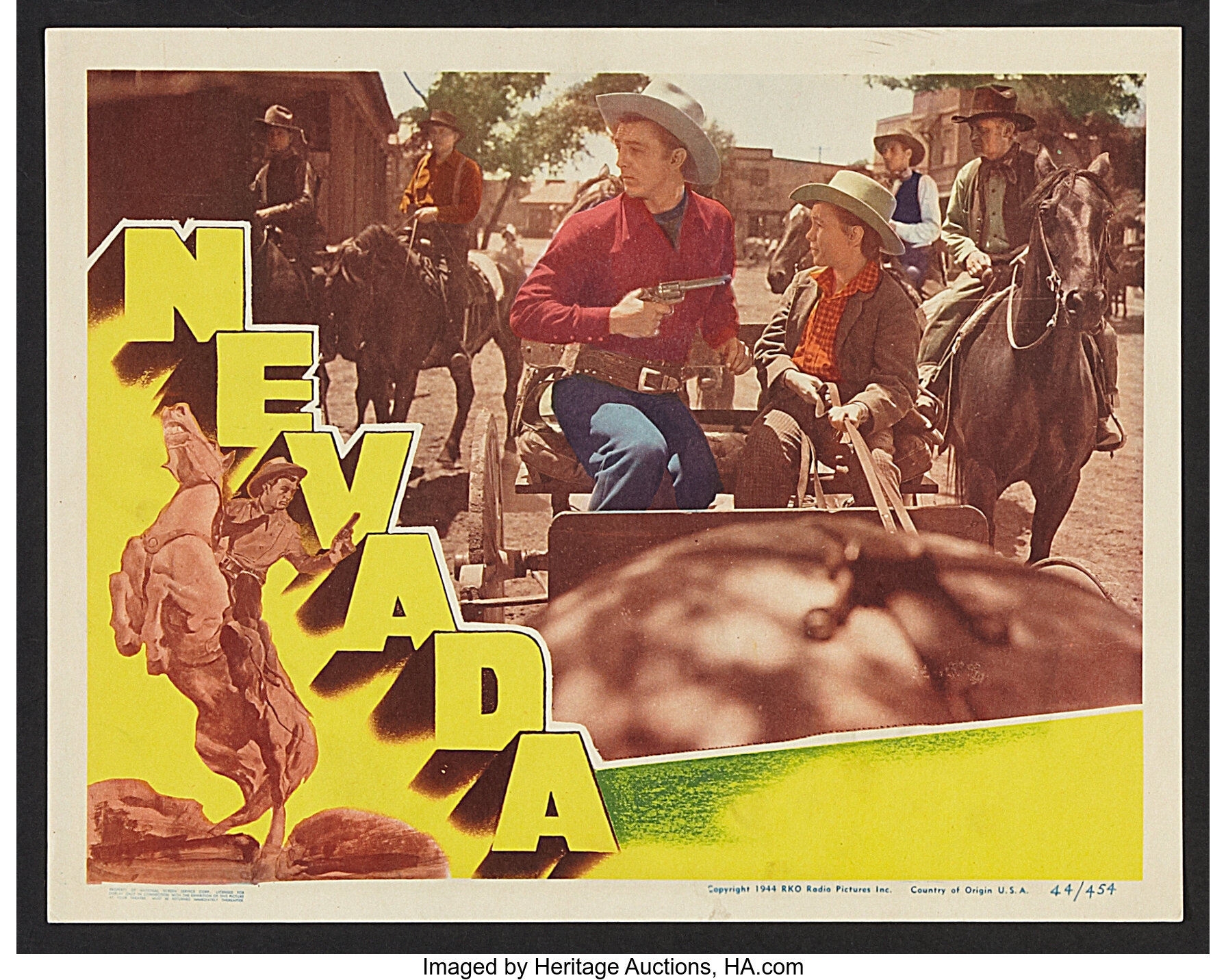Western Lot (Various, 1944-1974). Title Lobby Cards (2) and Lobby | Lot ...