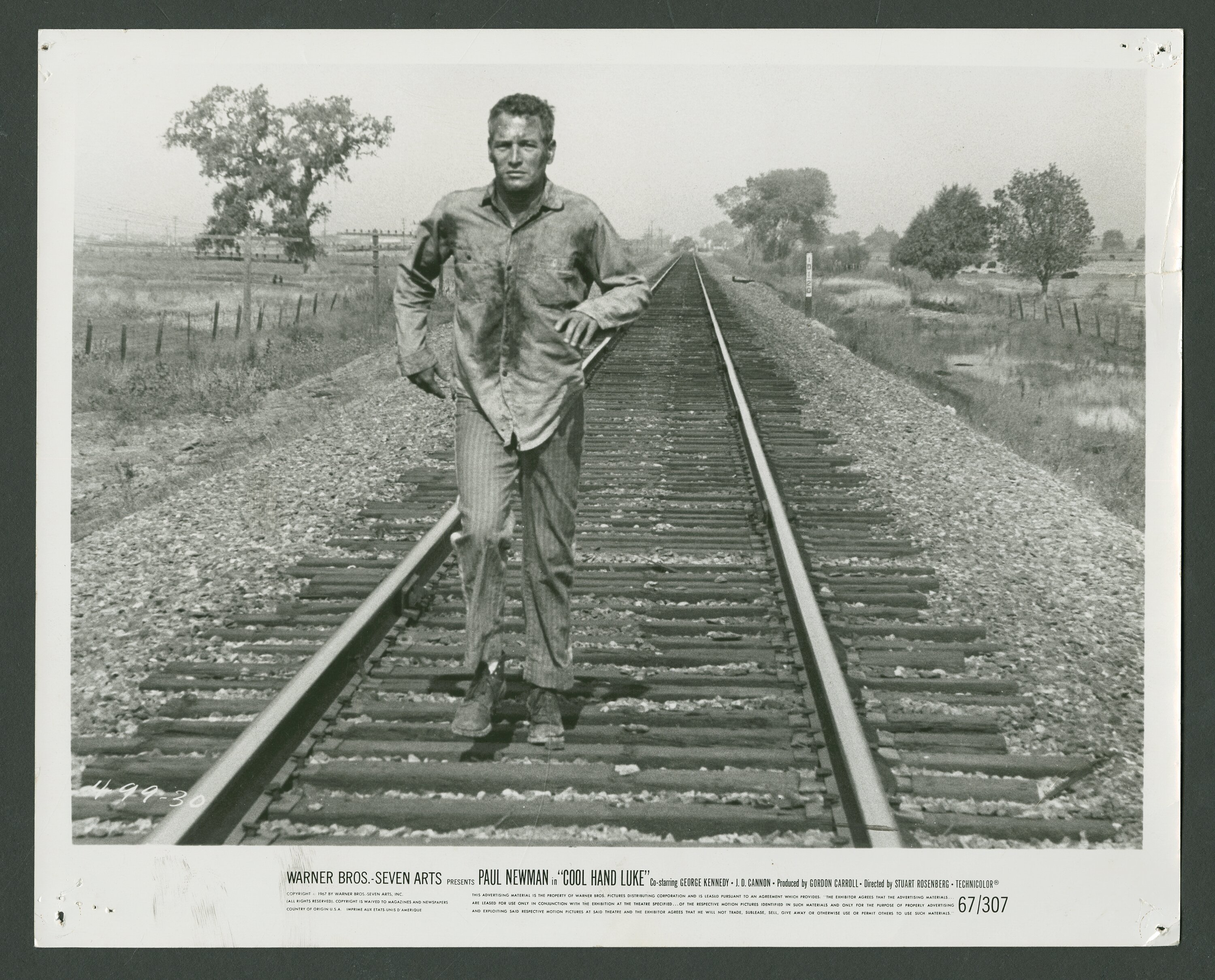 Cool Hand Luke Lot (Warner Brothers, 1967). Stills (2) (8" X 10 ...