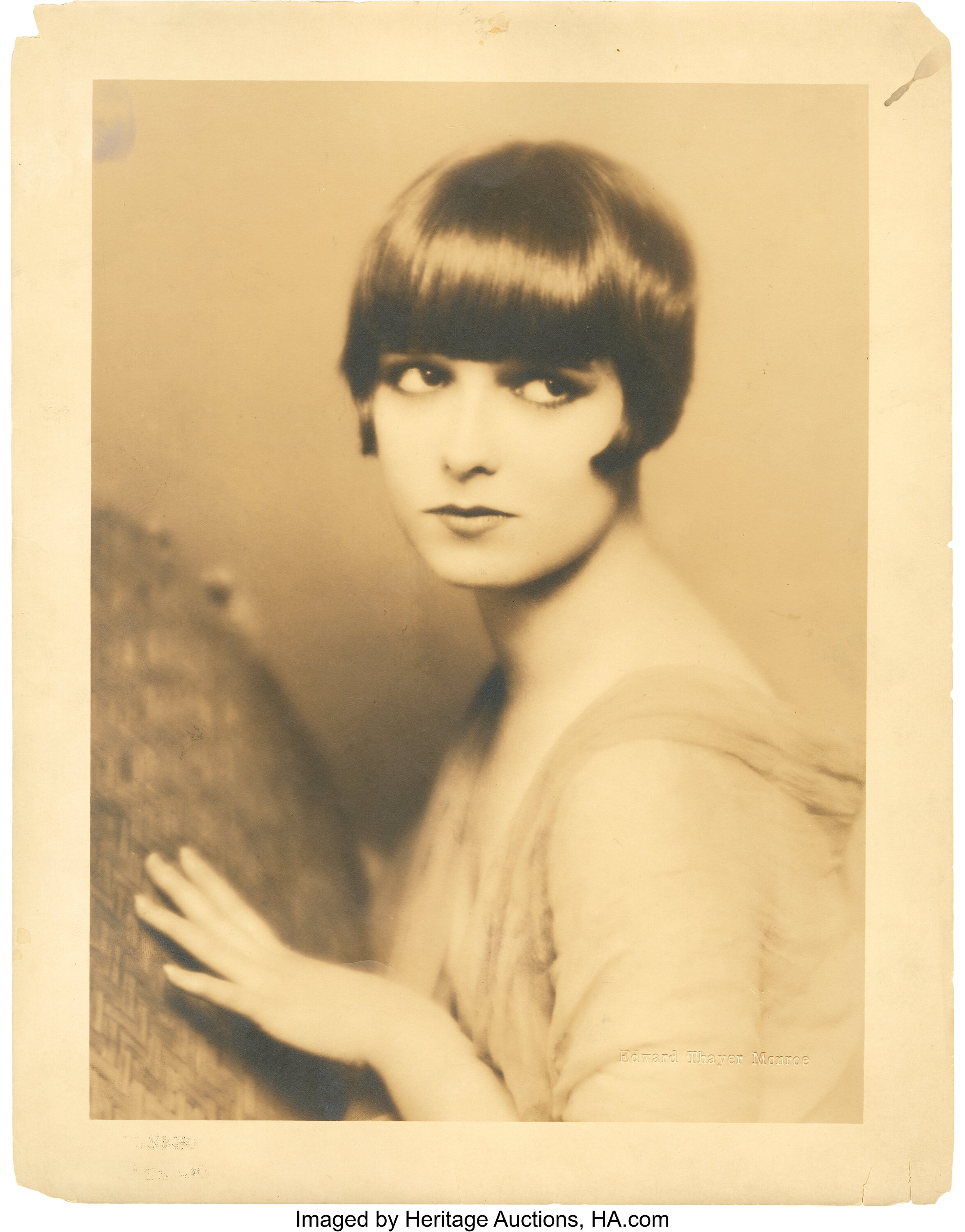 Louise Brooks in "The American Venus" by Edward Thayer Monroe | Lot ...