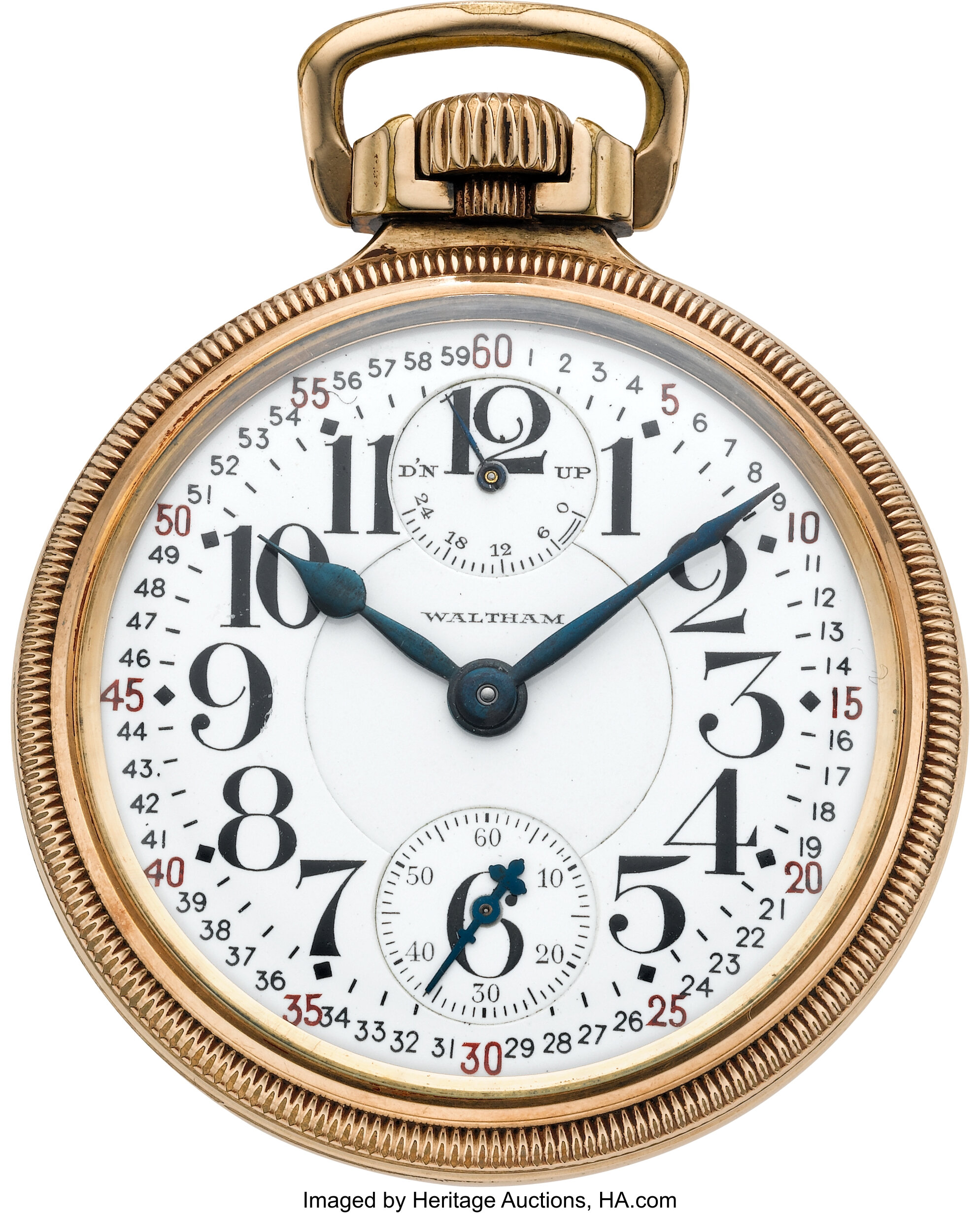 Waltham 23 Jewel Vanguard Wind Indicator, circa 1929. ... | Lot #61061 ...