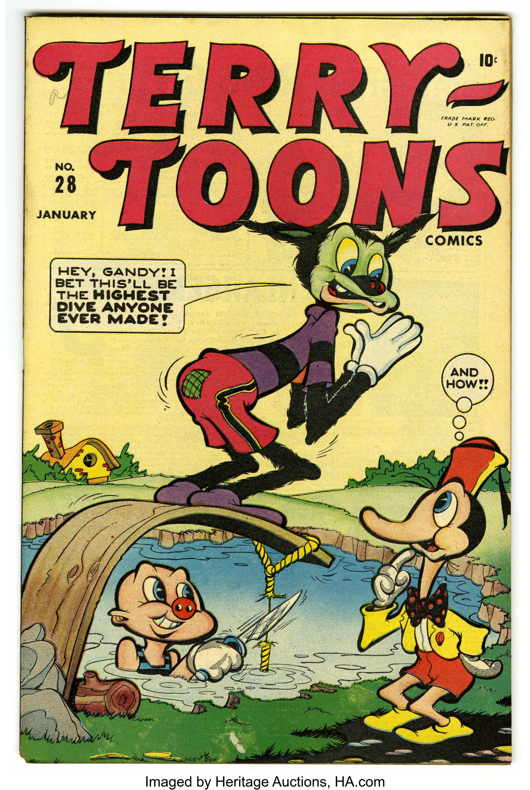 How Much Is Terry-Toons Comics #28 Worth? Browse Comic Prices ...