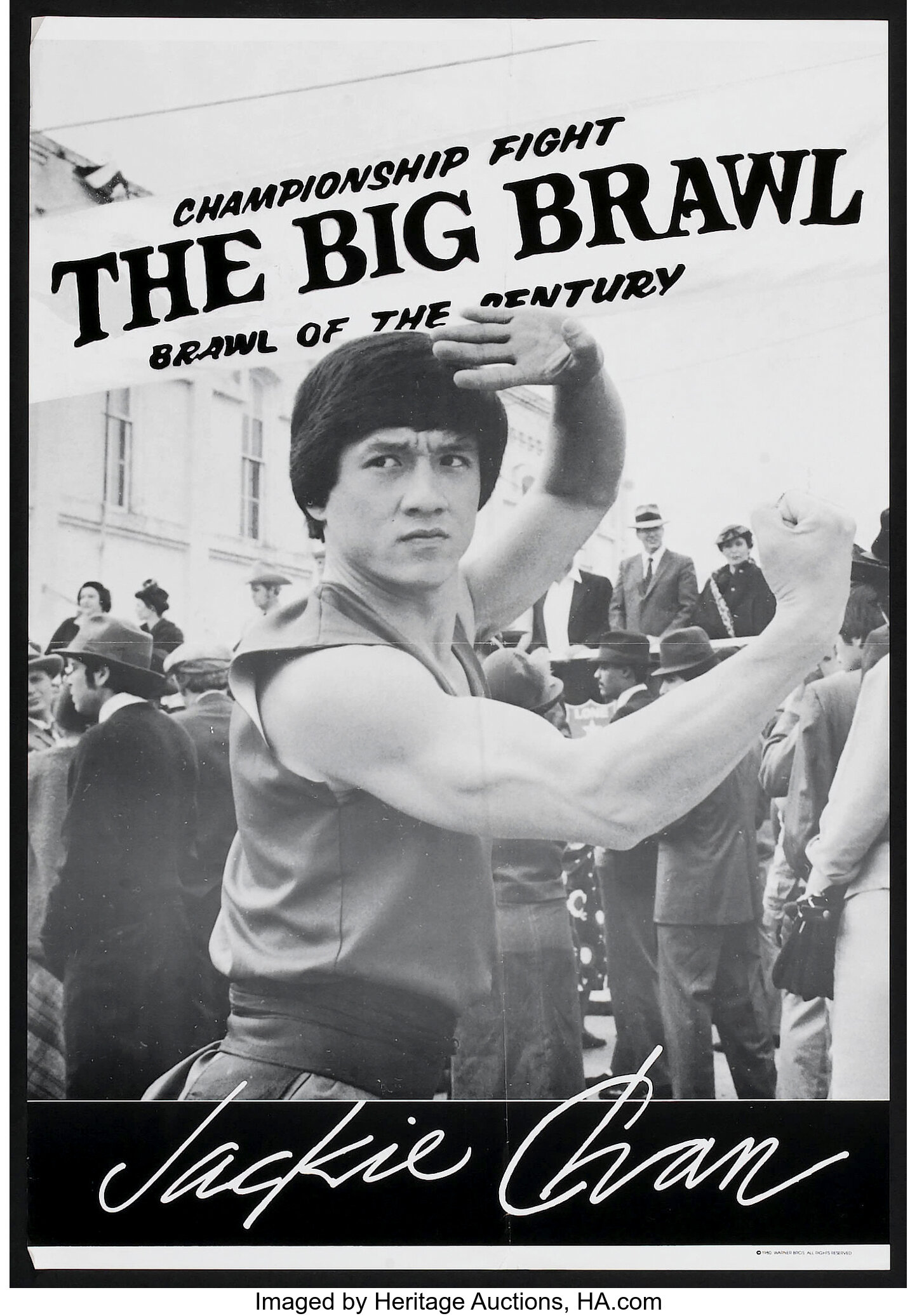 The Big Brawl (Warner Brothers, 1980). Poster (19" X 27.5"). | Lot ...